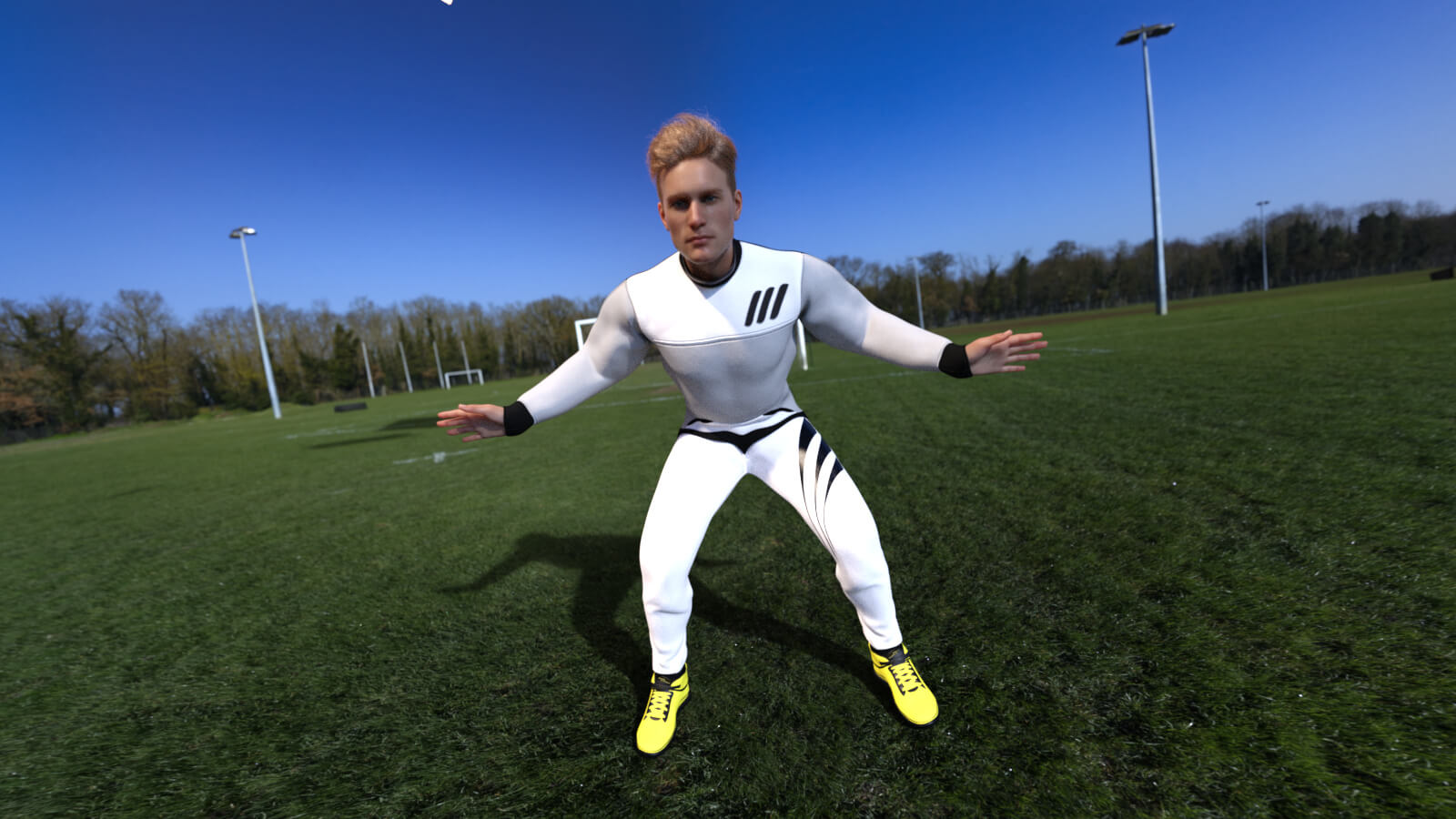 Csr - Football (Soccer) Poses For G8M Daz Content by CaesarTheGreat