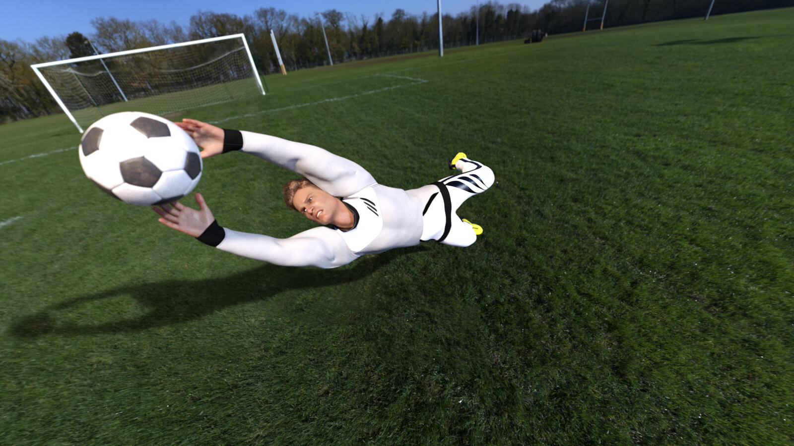 Csr - Football (Soccer) Poses For G8M Daz Content by CaesarTheGreat