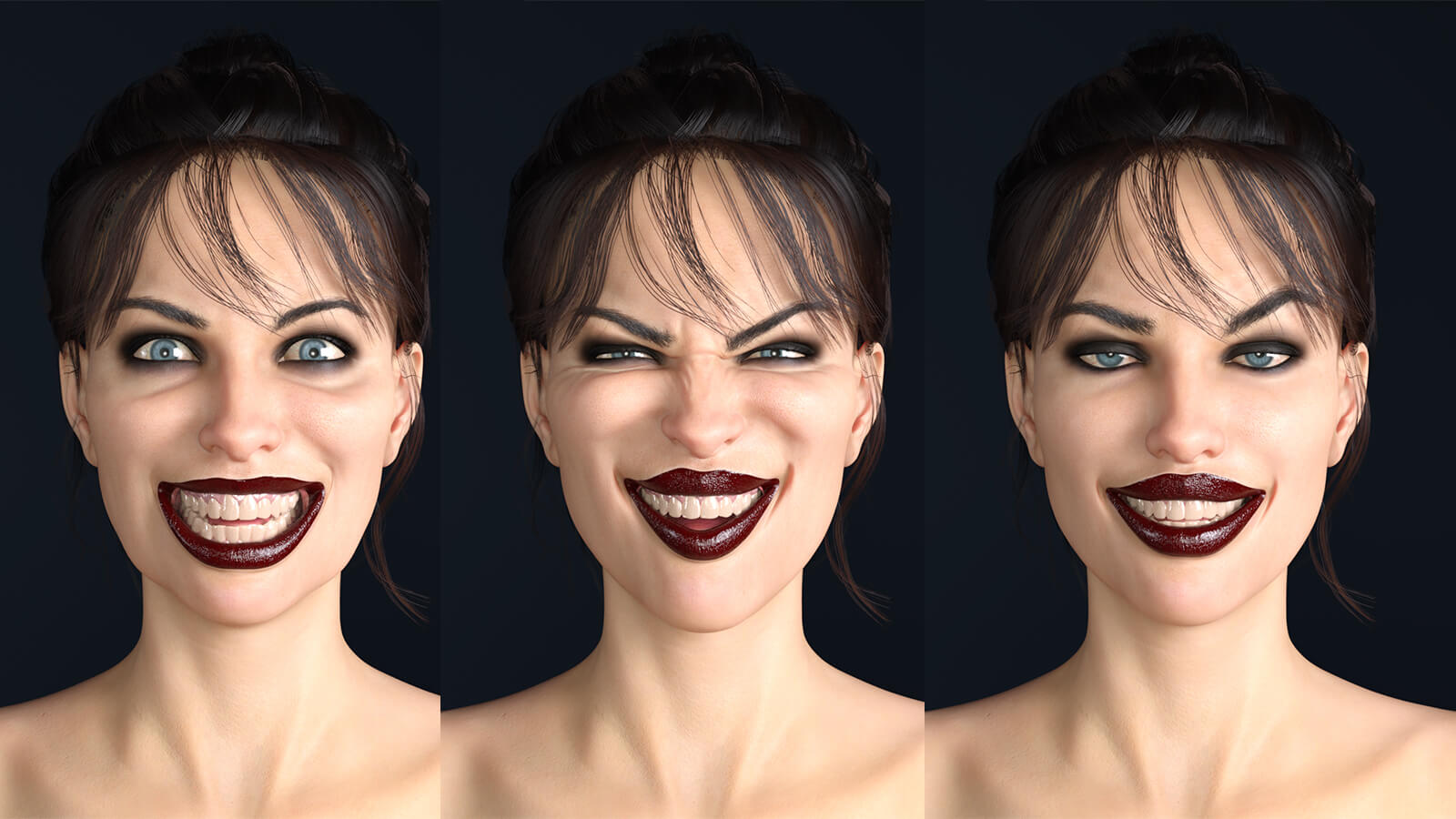 Csr - Horror Expressions for G8f and Victoria 8 Daz Content by ...