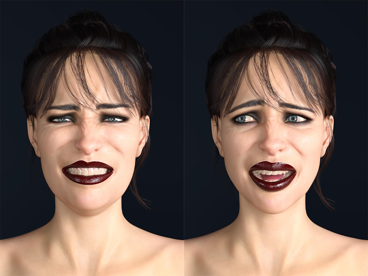 Csr - Horror Expressions for G8f and Victoria 8 Daz Content by ...