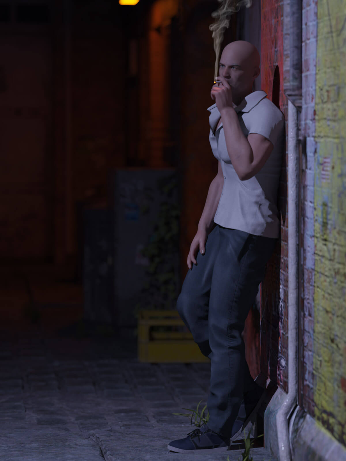 Csr - Smoking Poses and Props for G8M and G9M Daz Content by CaesarTheGreat