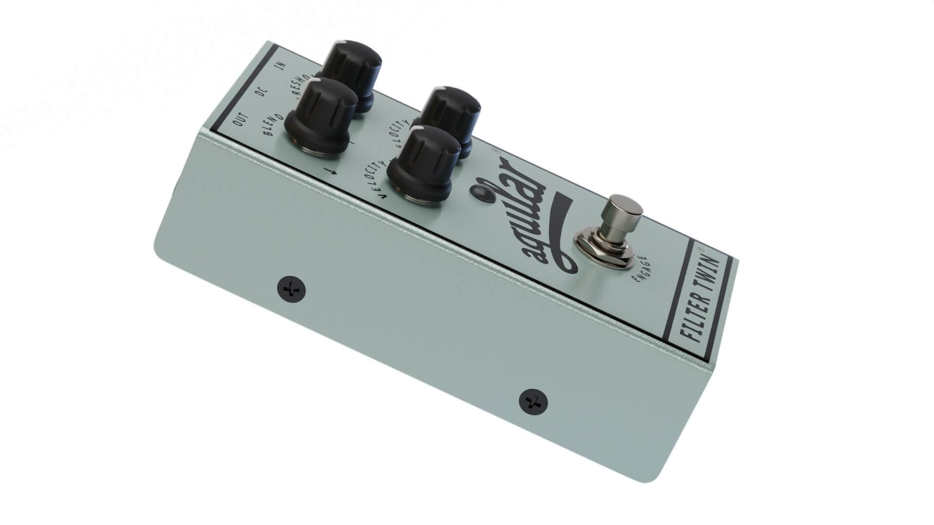 Aguilar Filter Twin Dual Envelope Filter Pedal - 3D Model by cagatay_cetin