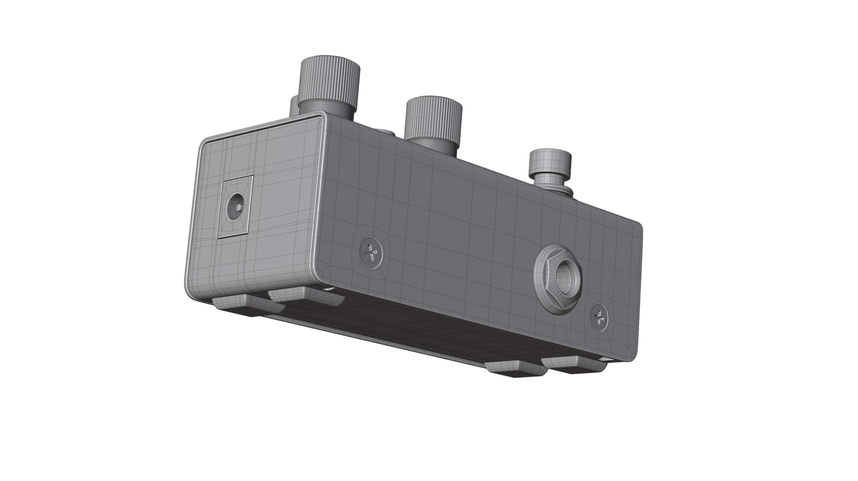 Aguilar Storm King Bass Distortion Fuzz Pedal - 3D Model by cagatay_cetin