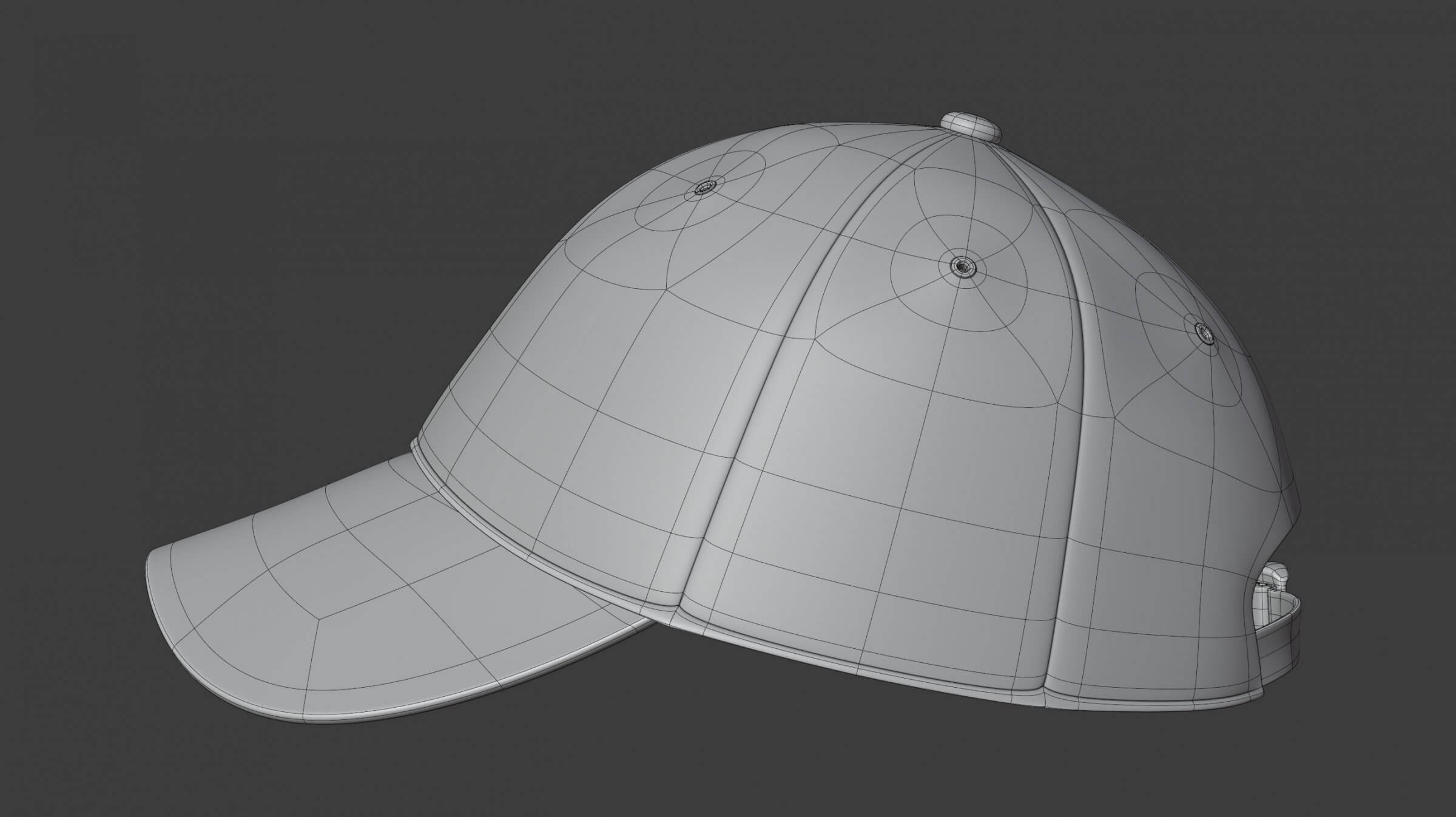 Baseball Cap - 3D Model by cagatay_cetin
