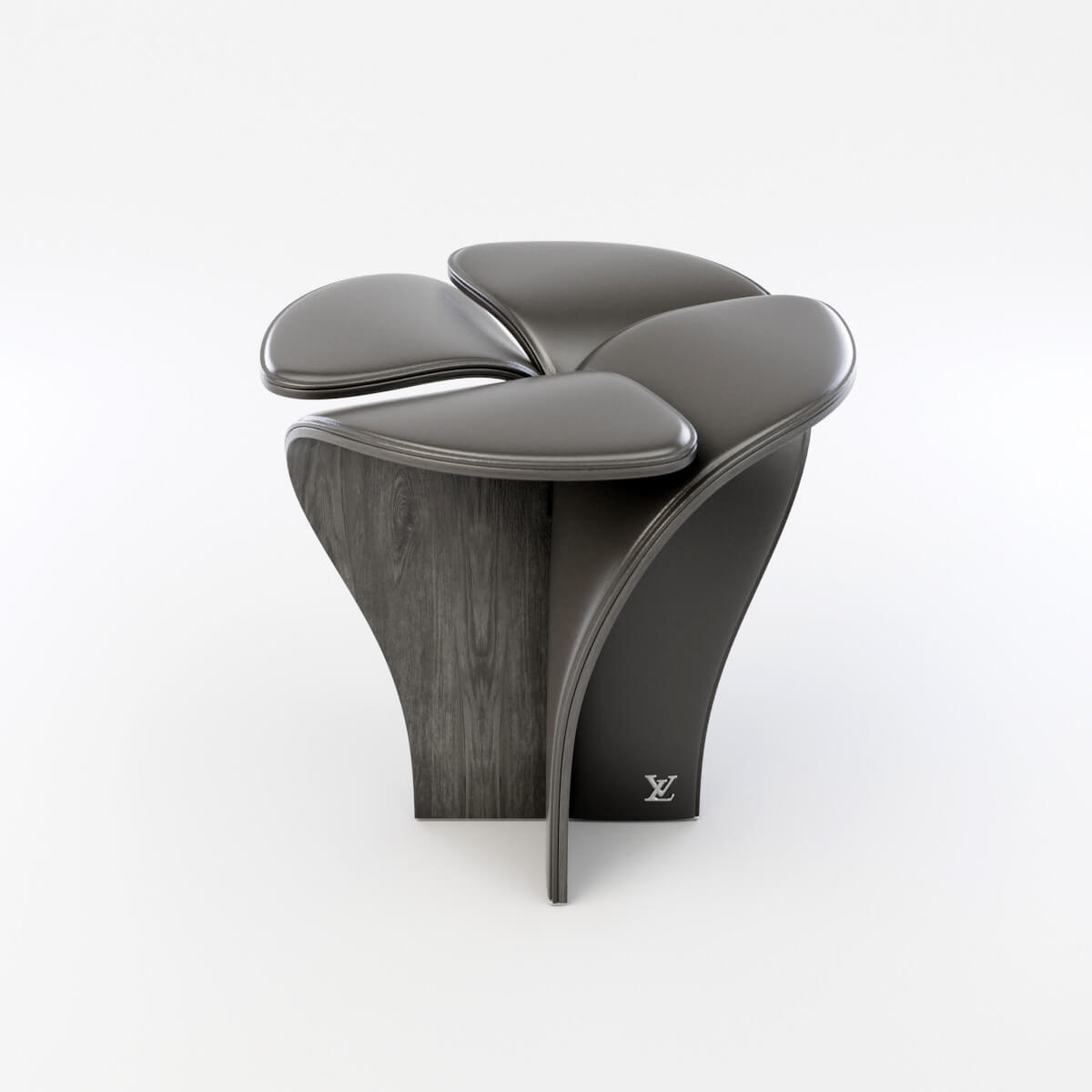 Blossom Stool Anthracite - 3D Model by cagatay_cetin