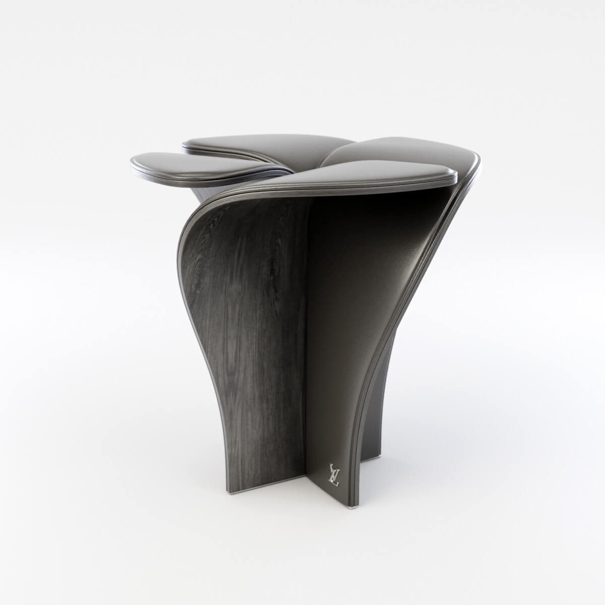 Blossom Stool Anthracite - 3D Model by cagatay_cetin