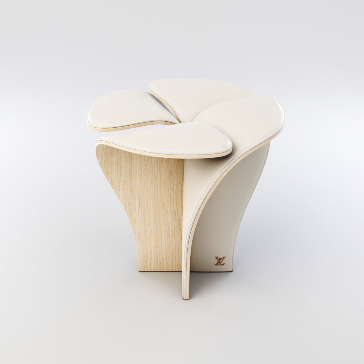 Blossom Stool Snow - 3D Model by cagatay_cetin