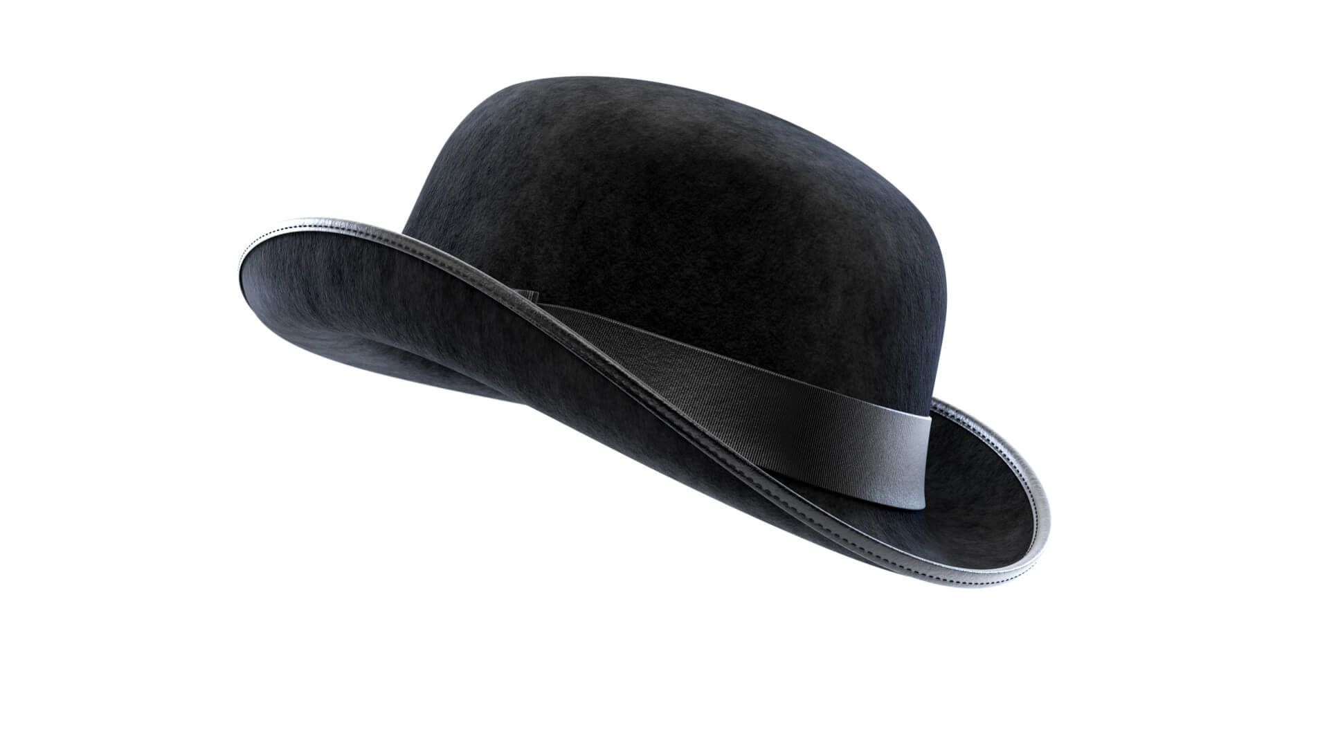 Bowler Hat - 3D Model by cagatay_cetin