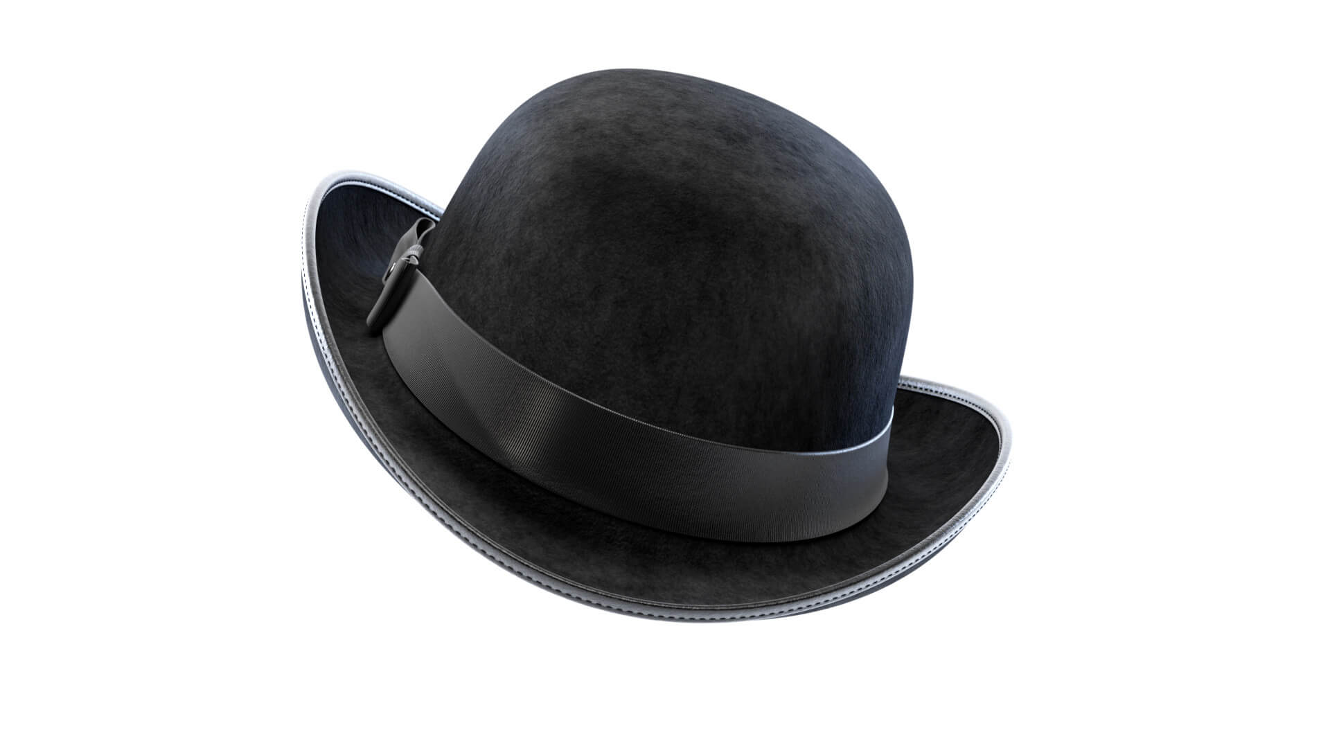 Bowler Hat - 3D Model by cagatay_cetin