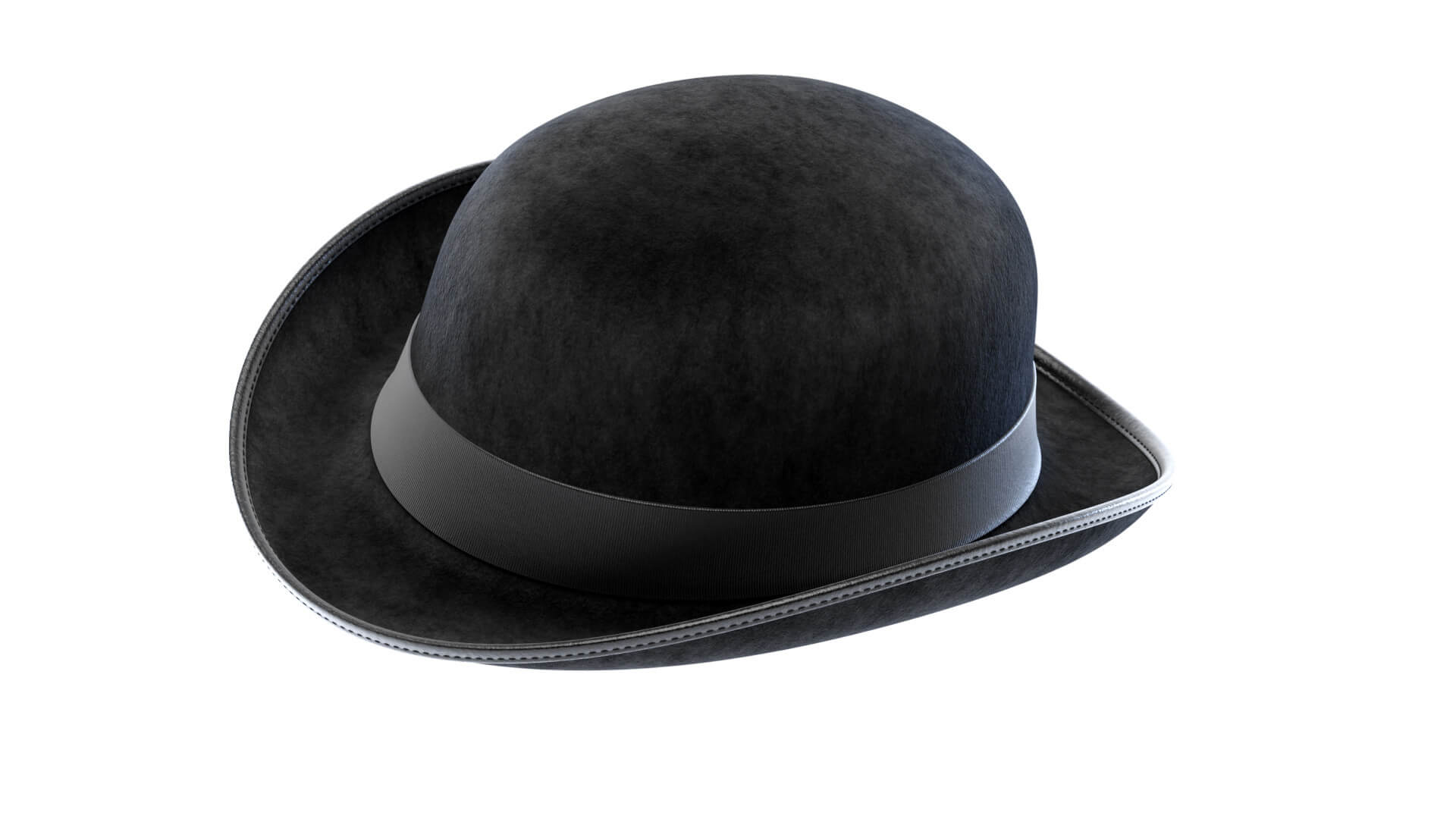 Bowler Hat - 3D Model by cagatay_cetin