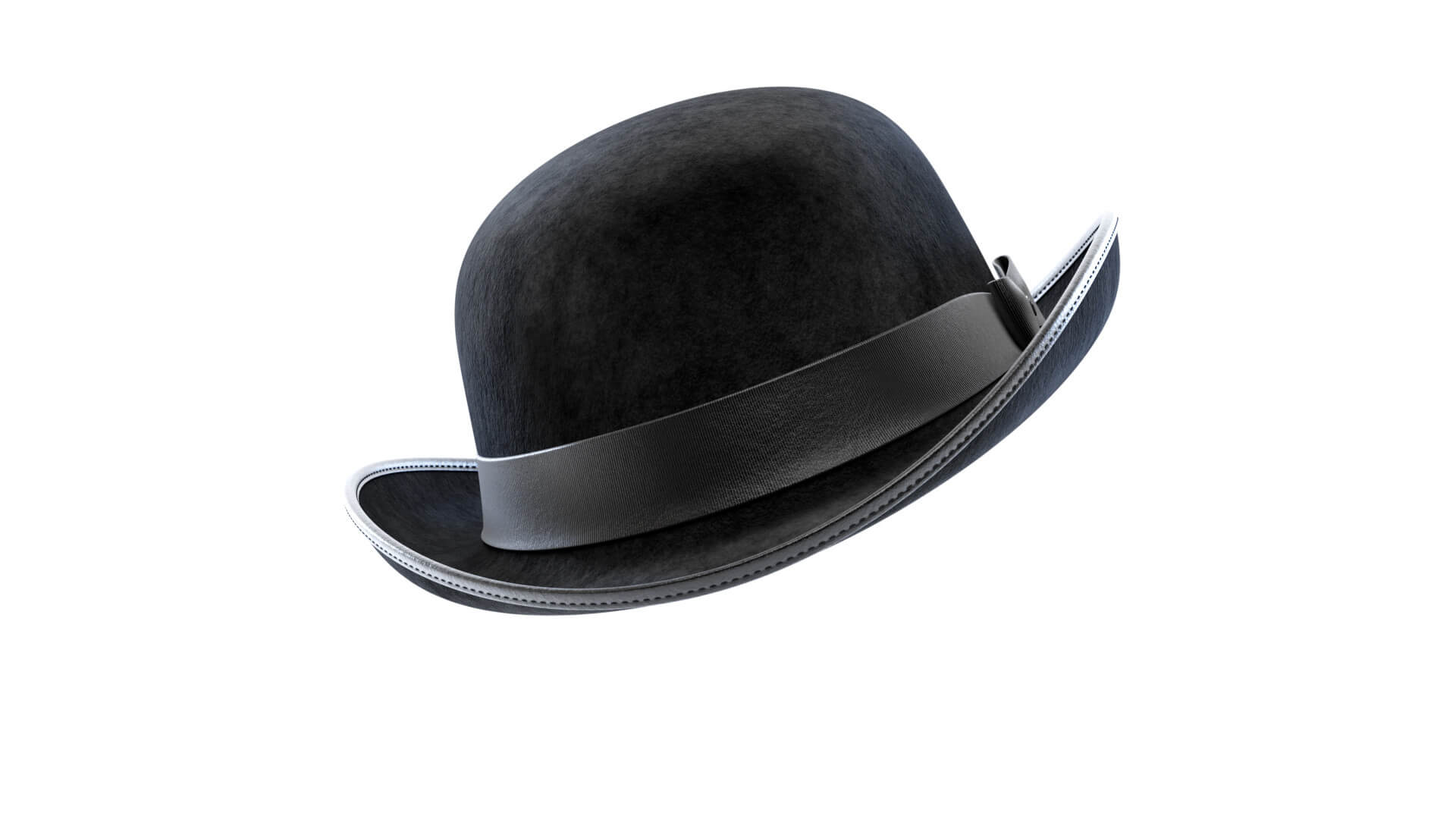 Bowler Hat - 3D Model by cagatay_cetin
