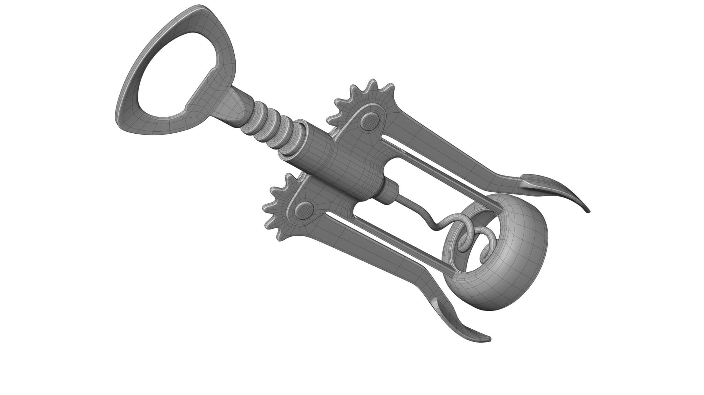 Corkscrew - 3D Model by cagatay_cetin