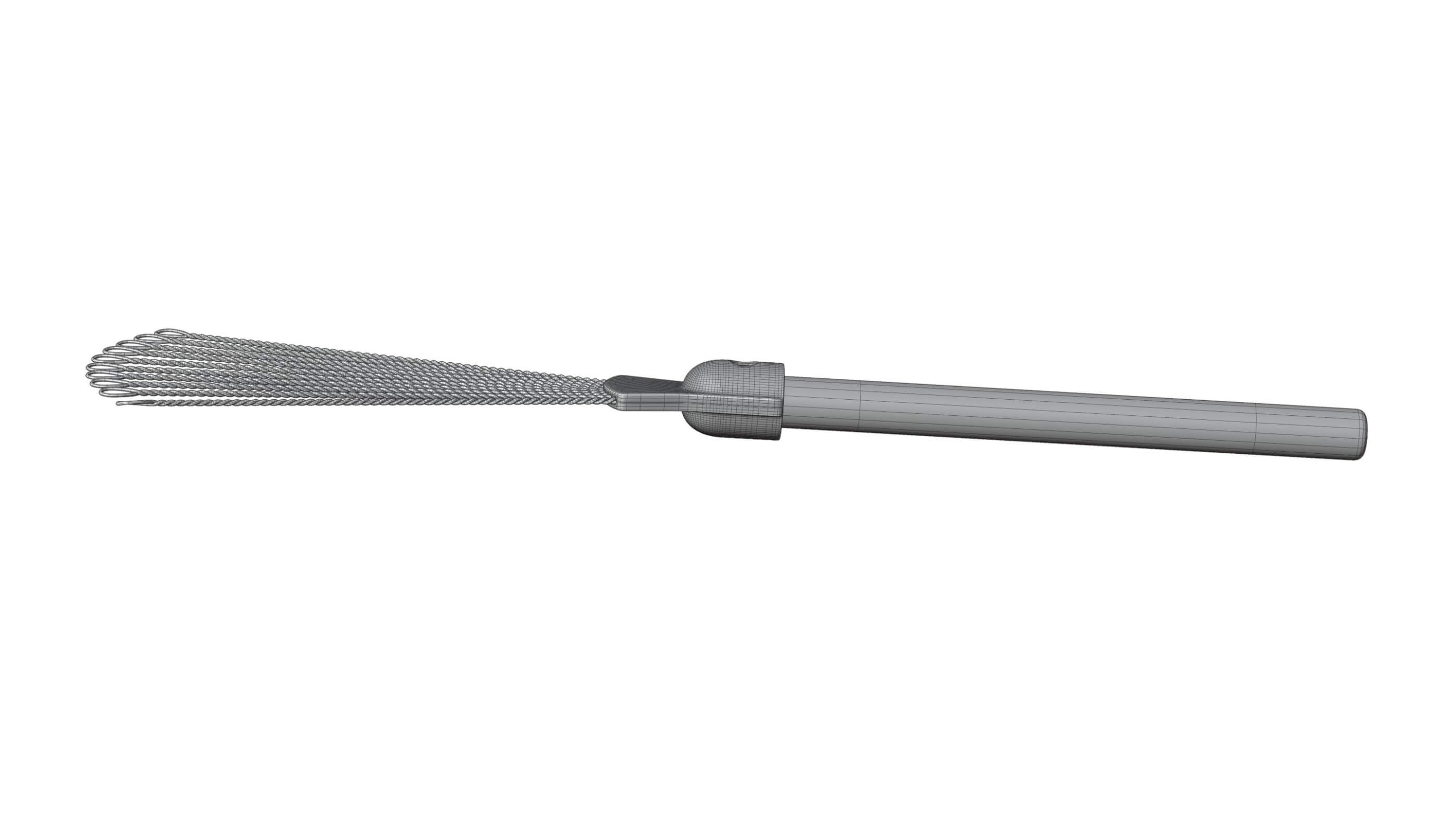 Dreadlocks Drum Brush - 3D Model by cagatay_cetin