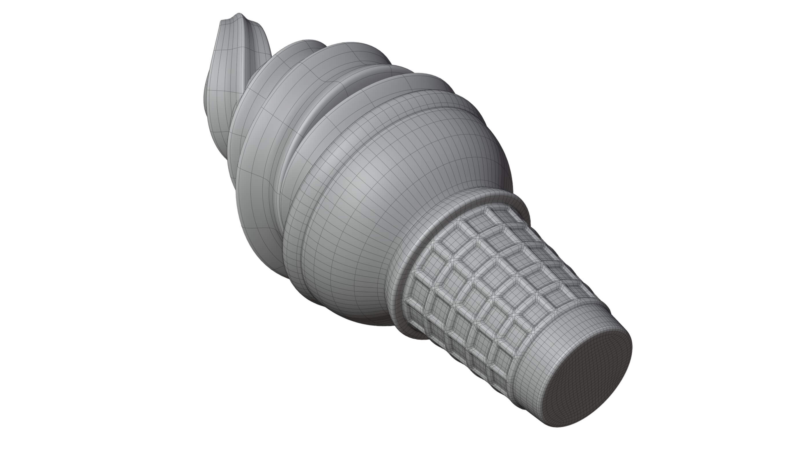 Ice Cream Cone - 3D Model by cagatay_cetin