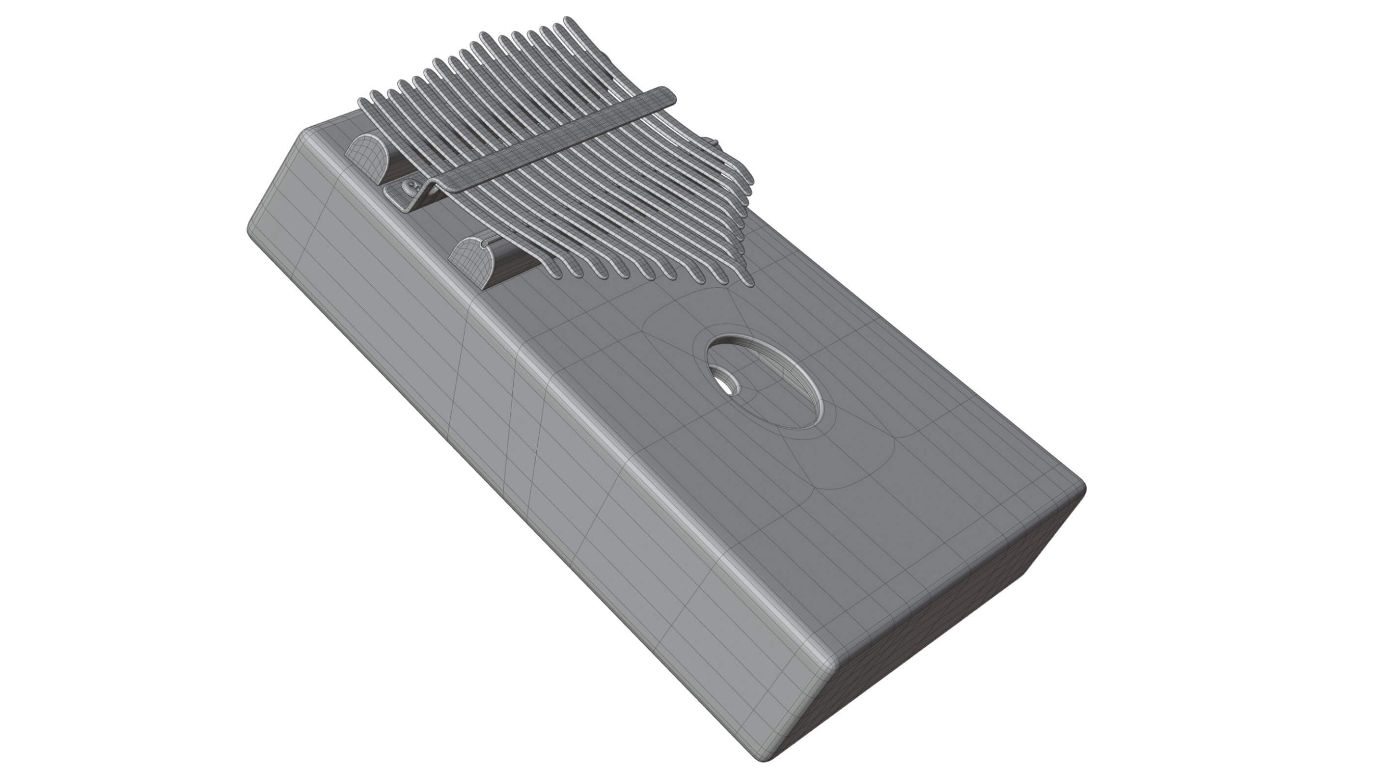 Kalimba - 3D Model by cagatay_cetin