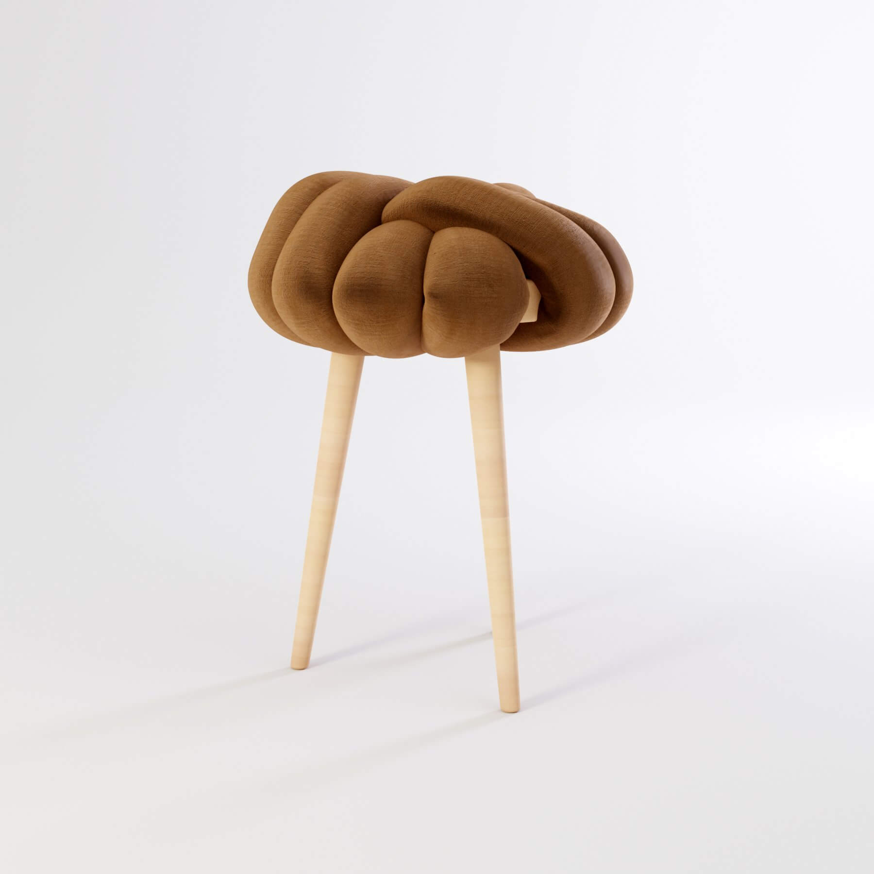 Knot Stool - 3D Model by cagatay_cetin