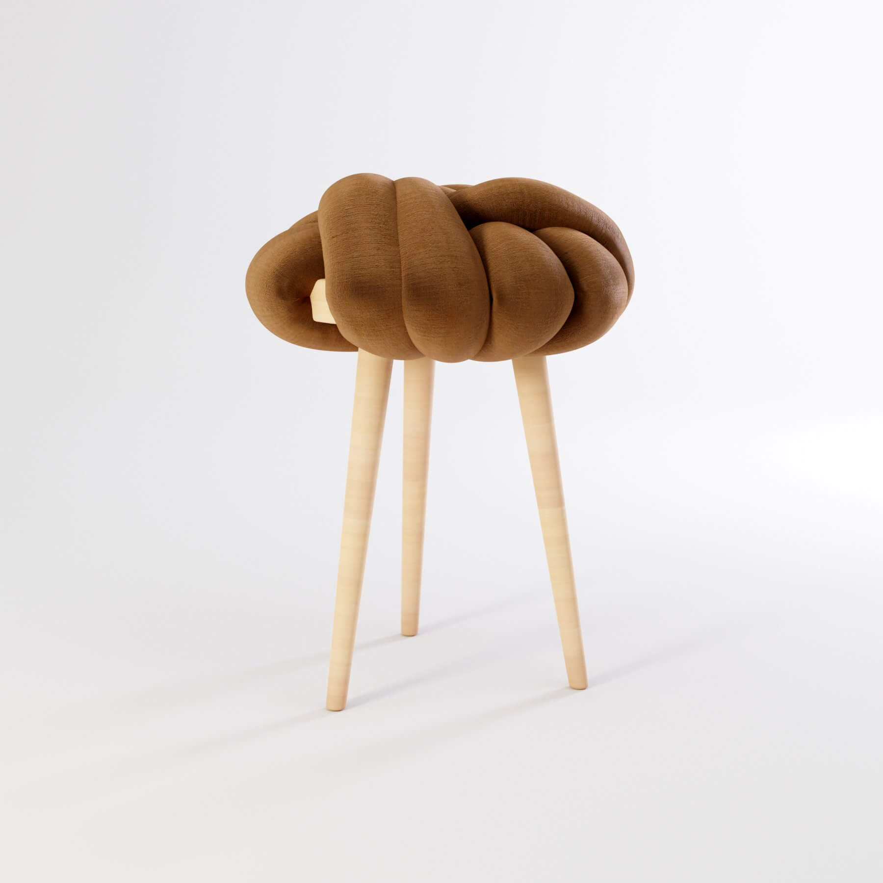 Knot Stool - 3D Model by cagatay_cetin
