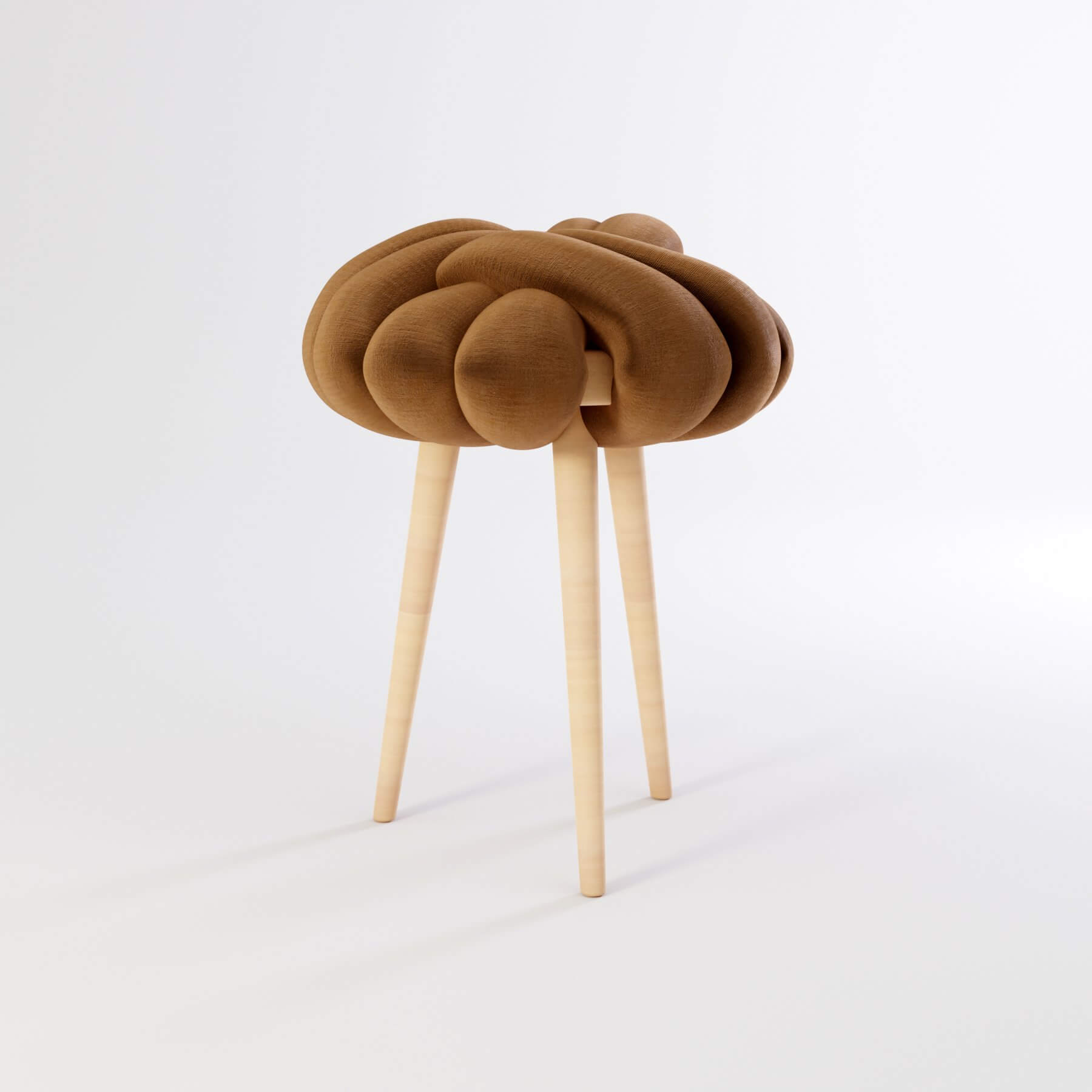 Knot Stool - 3D Model by cagatay_cetin