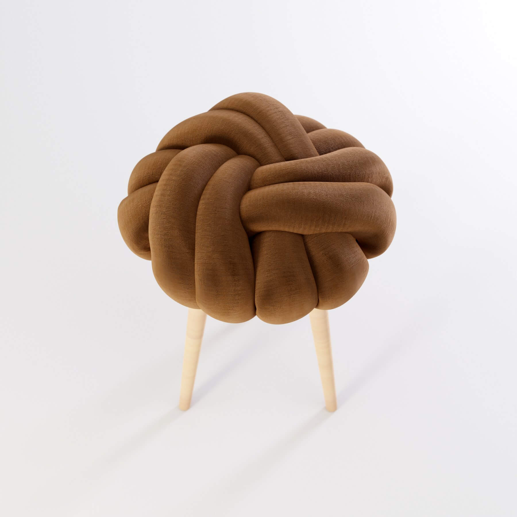 Knot Stool - 3D Model by cagatay_cetin