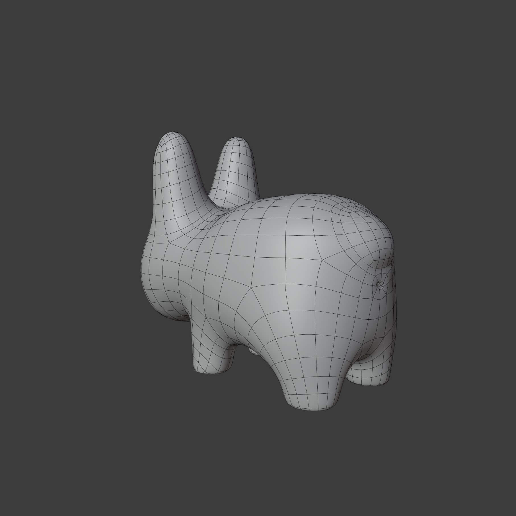 Labbit Figure - 3D Model by cagatay_cetin
