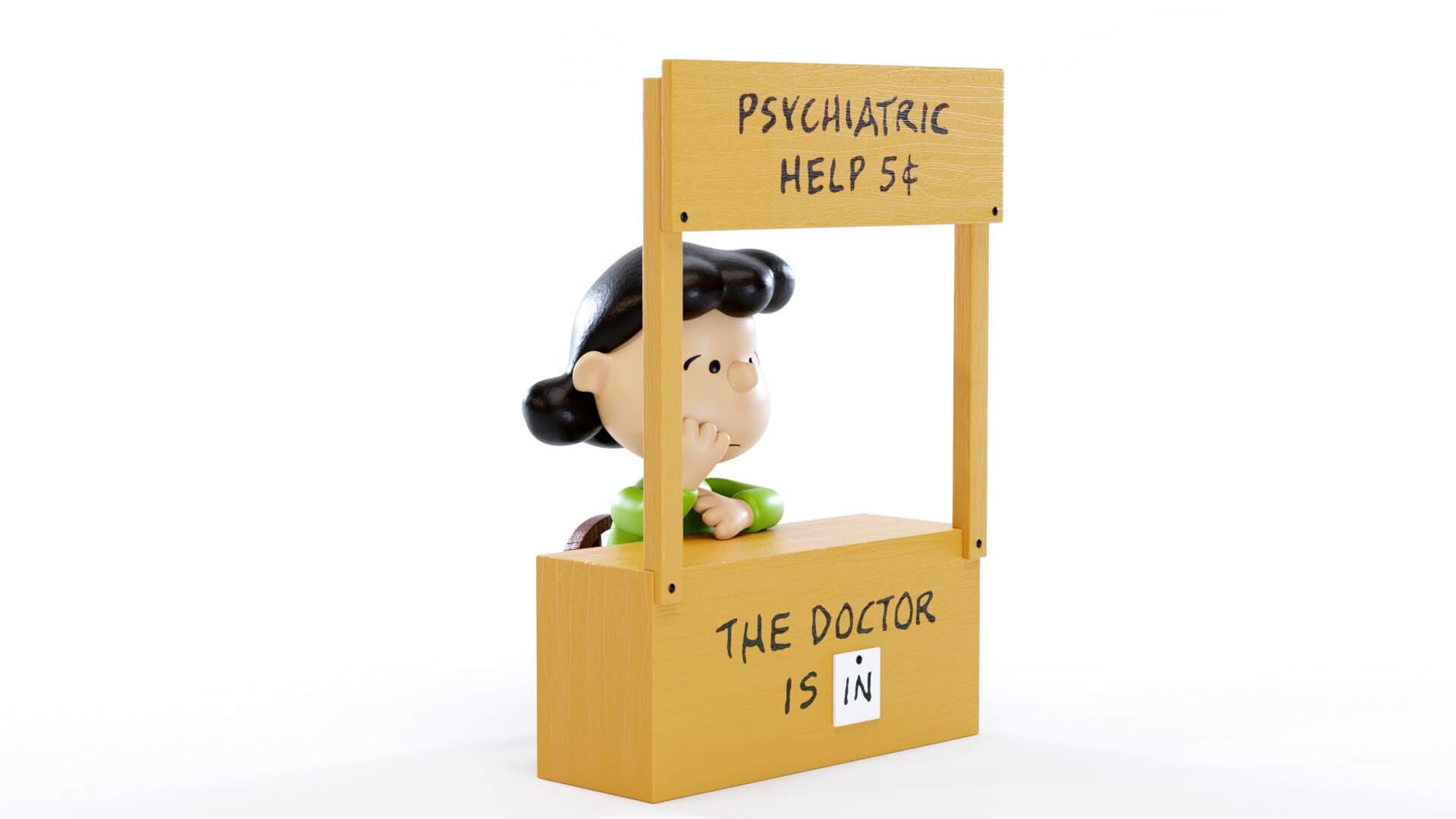 Lucy Psychiatric Booth - 3D Model by cagatay_cetin