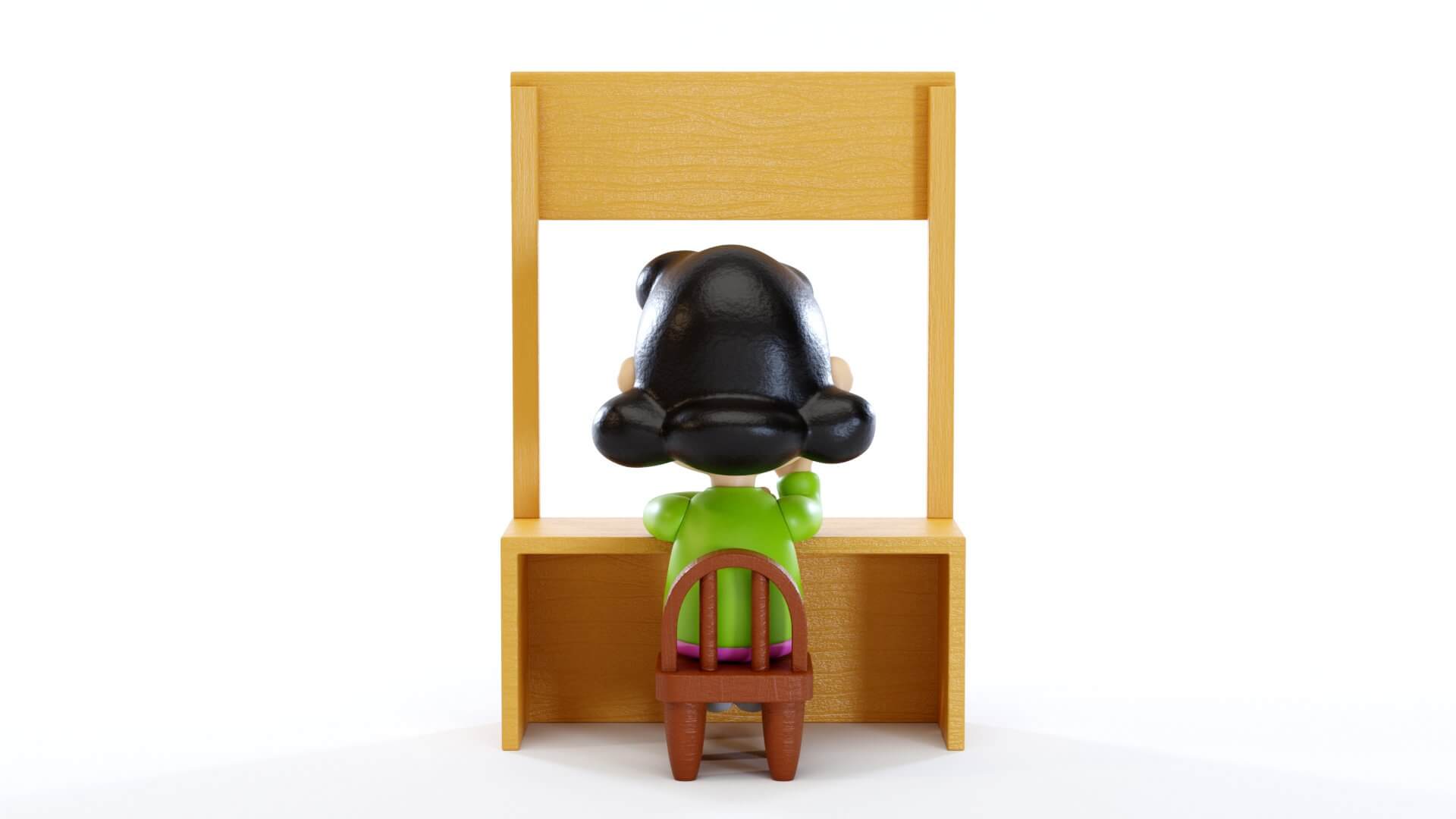 Lucy Psychiatric Booth - 3D Model by cagatay_cetin