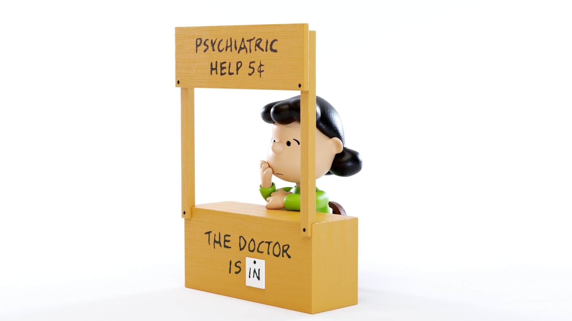Lucy Psychiatric Booth - 3D Model by cagatay_cetin