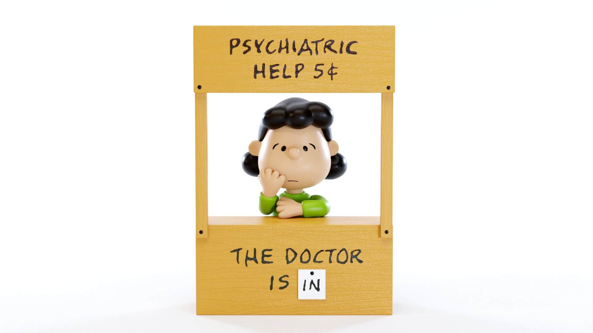 Lucy Psychiatric Booth - 3D Model by cagatay_cetin