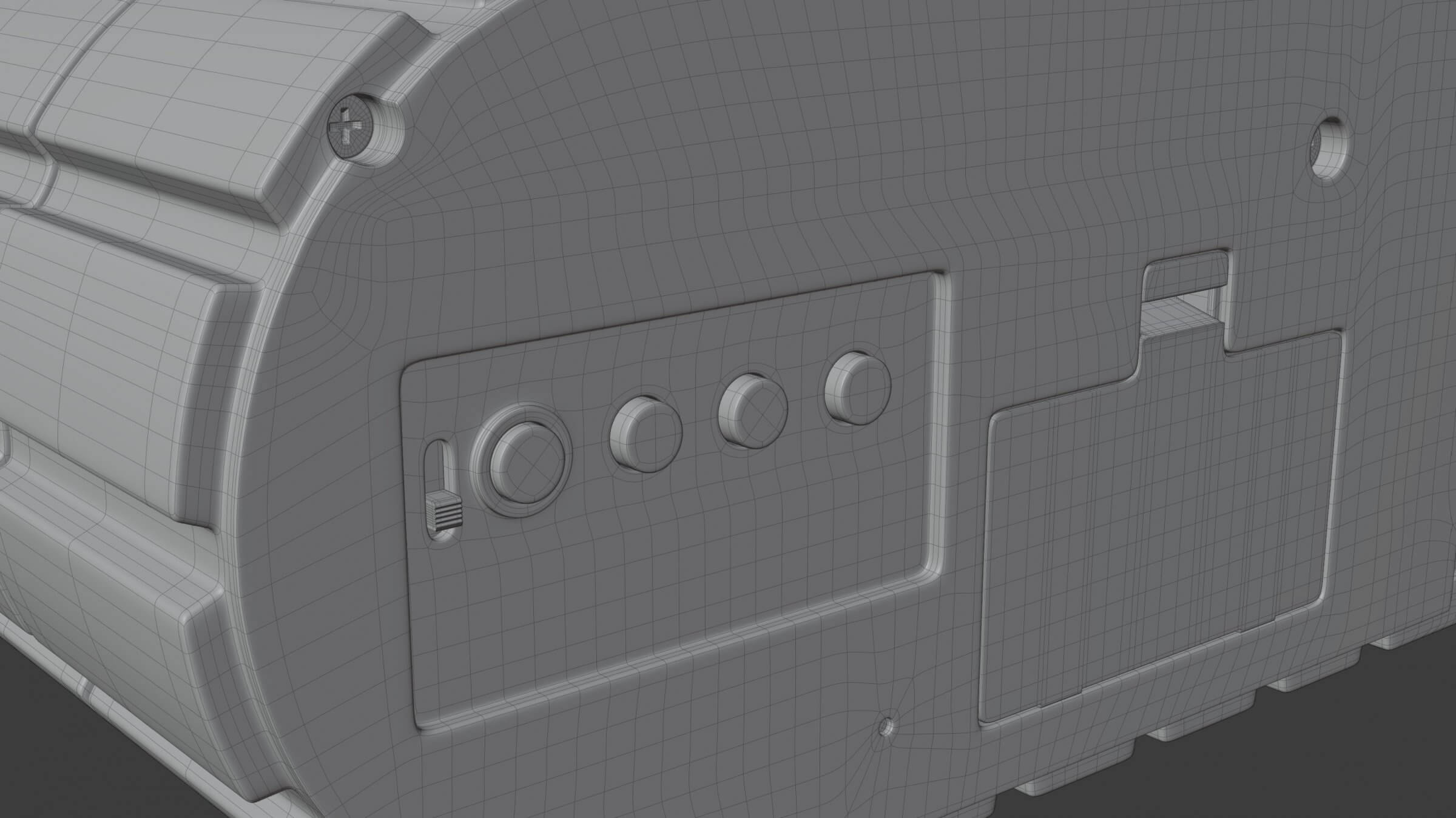 Nickelodeon Time Blaster Alarm Clock Radio - 3D Model by cagatay_cetin