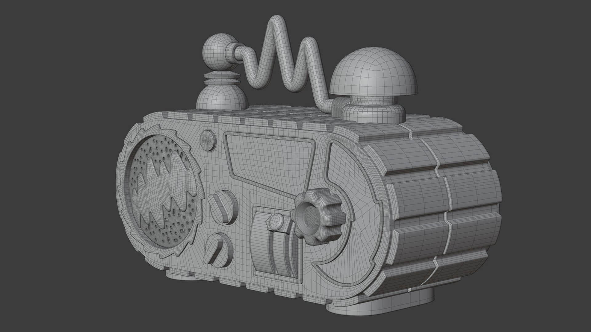 Nickelodeon Time Blaster Alarm Clock Radio - 3D Model by cagatay_cetin