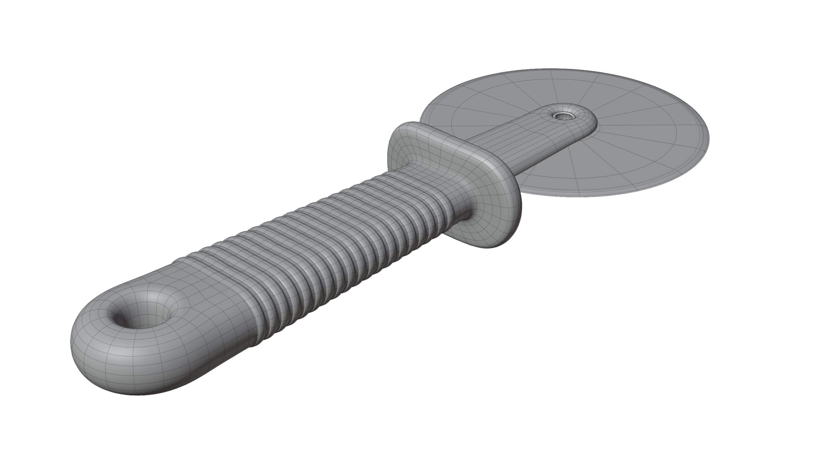 Pizza Cutter - 3D Model by cagatay_cetin