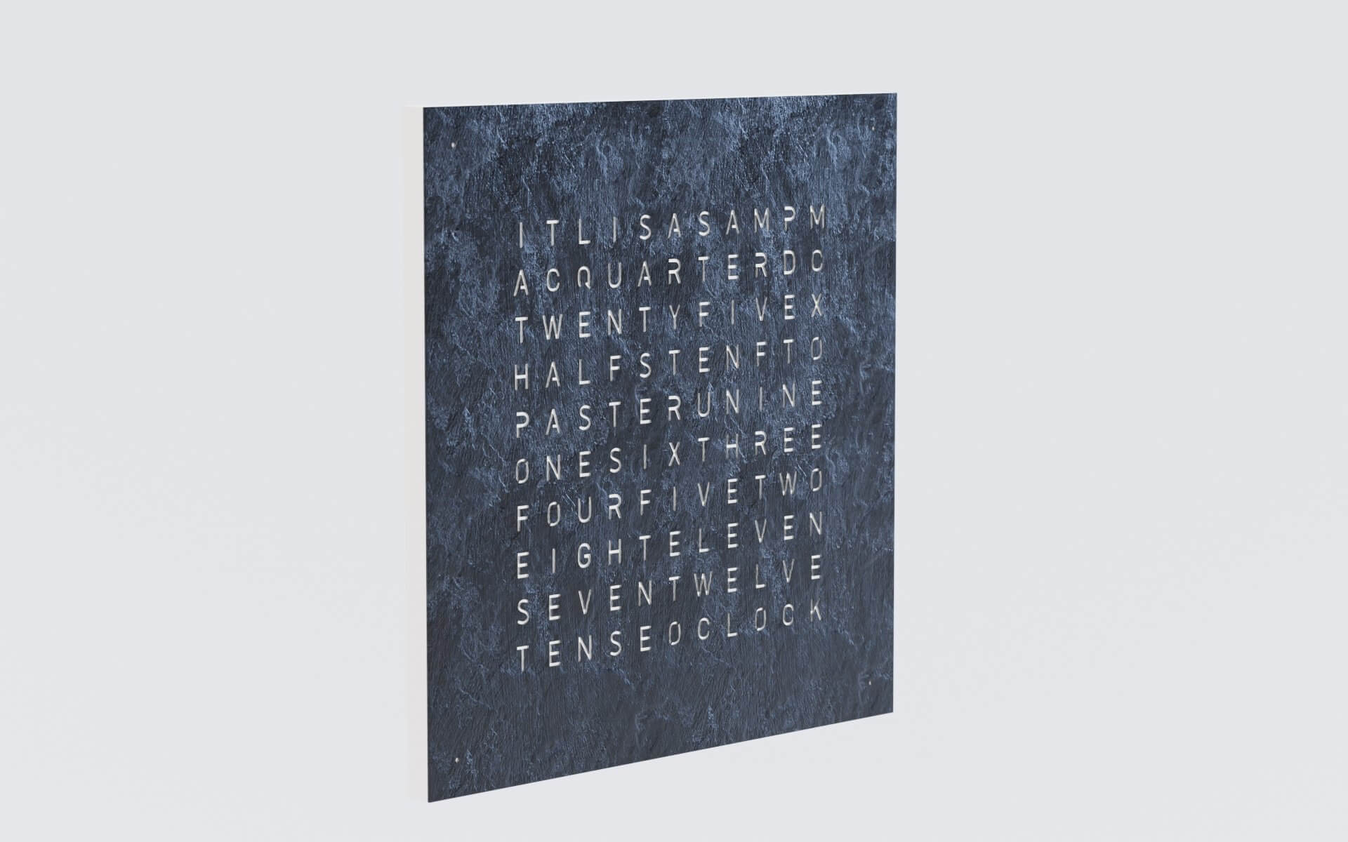 Qlocktwo Classic - 3D Model by cagatay_cetin