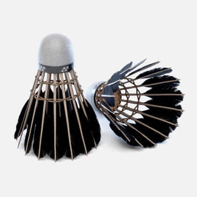 Shuttlecock - 3D Model by cagatay_cetin