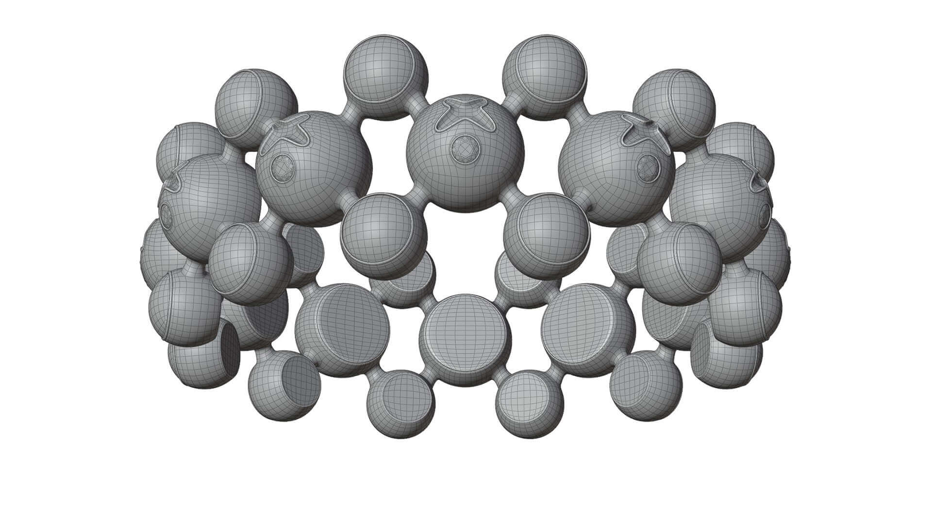 Sphere Legs Bracelet - 3D Model by cagatay_cetin