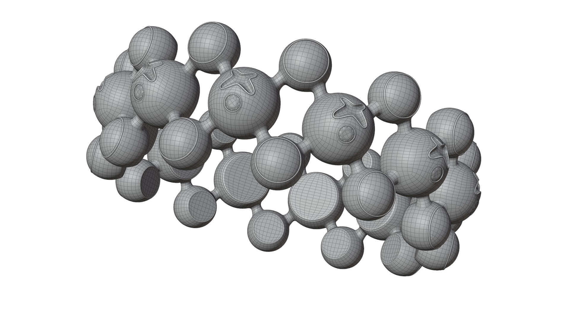 Sphere Legs Bracelet - 3D Model by cagatay_cetin