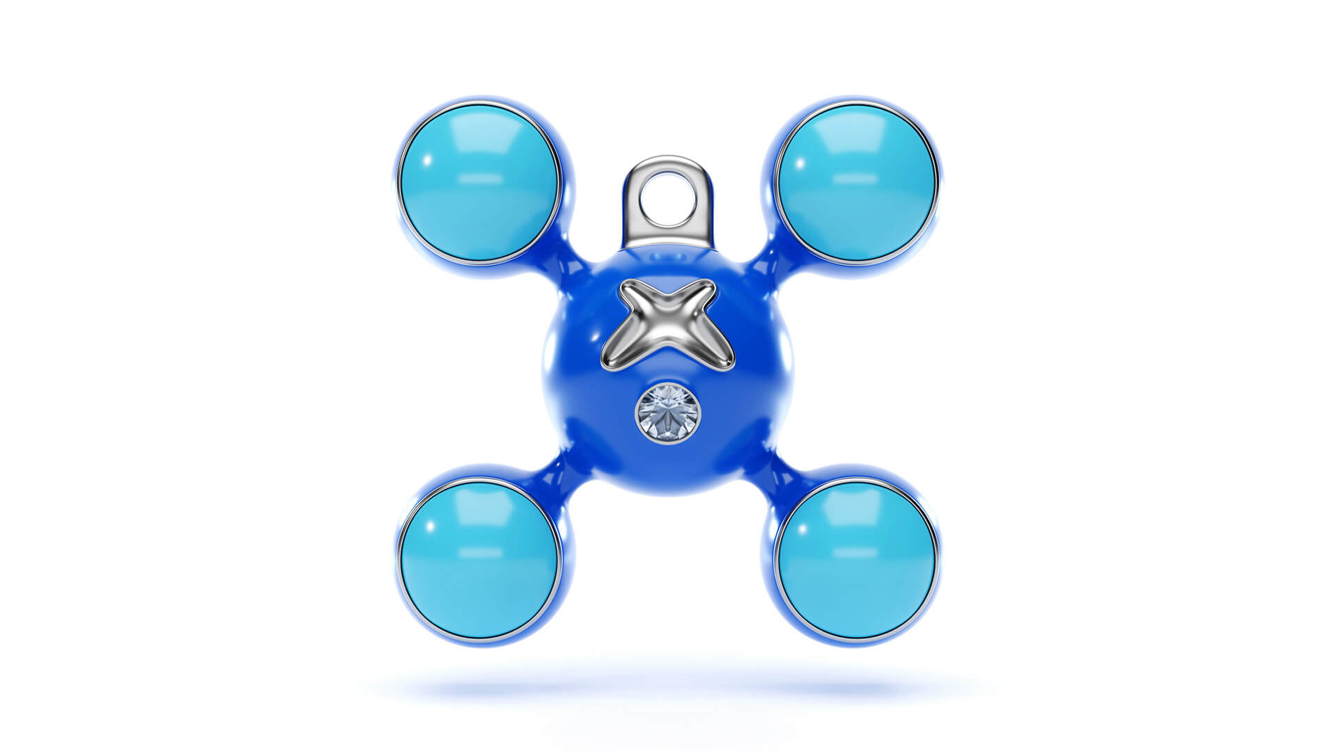 Sphere Legs Pendant - 3D Model by cagatay_cetin