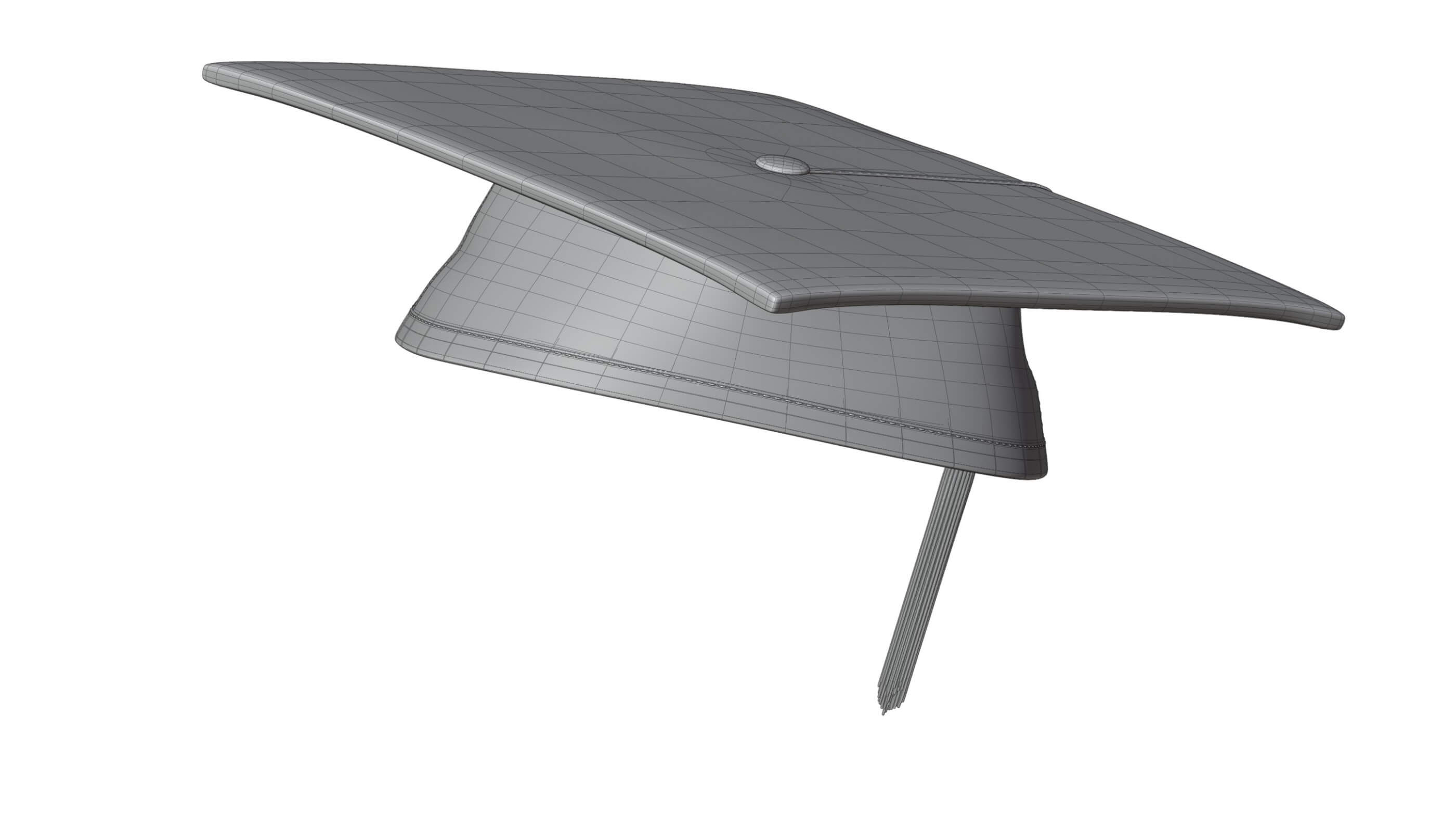 Square Academic Cap - 3D Model by cagatay_cetin