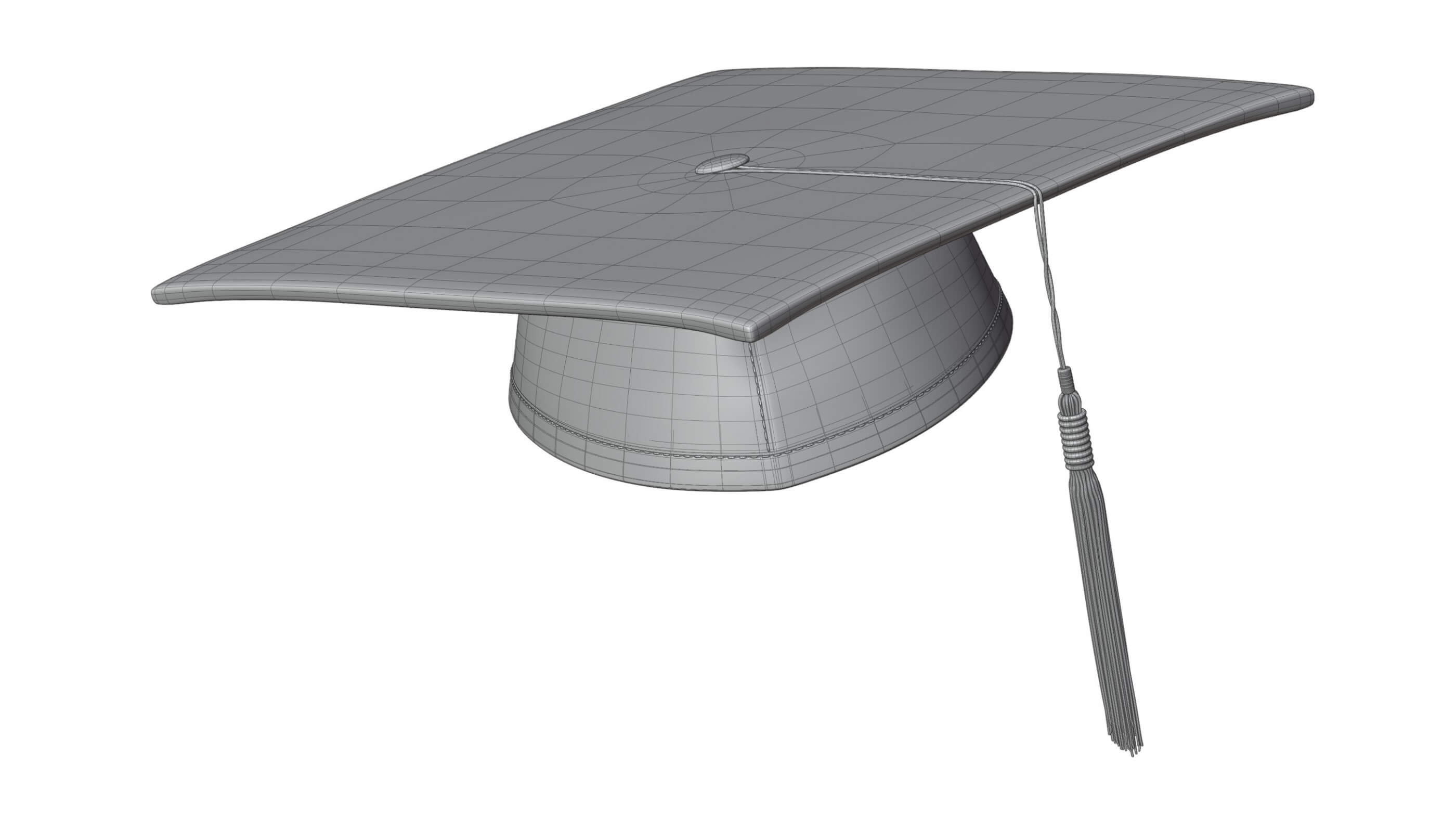 Square Academic Cap - 3D Model by cagatay_cetin