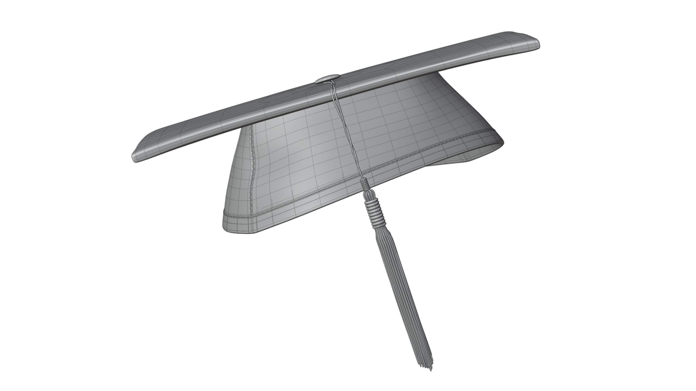 Square Academic Cap - 3D Model by cagatay_cetin