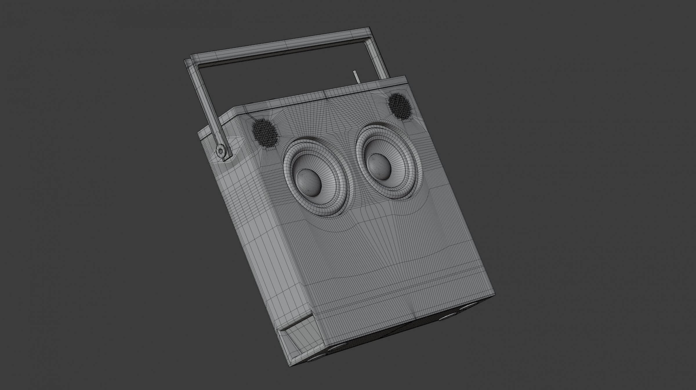 Teenage Engineering OB-4 Radio 3D Model by cagatay_cetin