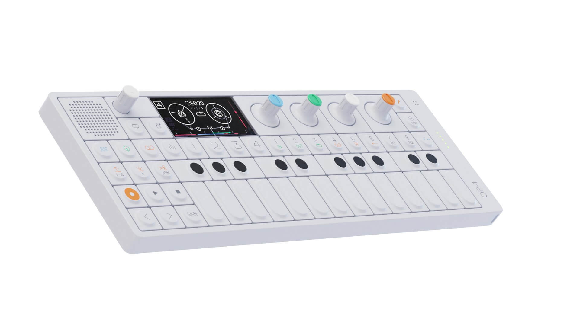 Teenage Engineering OP-1 Portable Synthesizer White 3D Model by cagatay ...