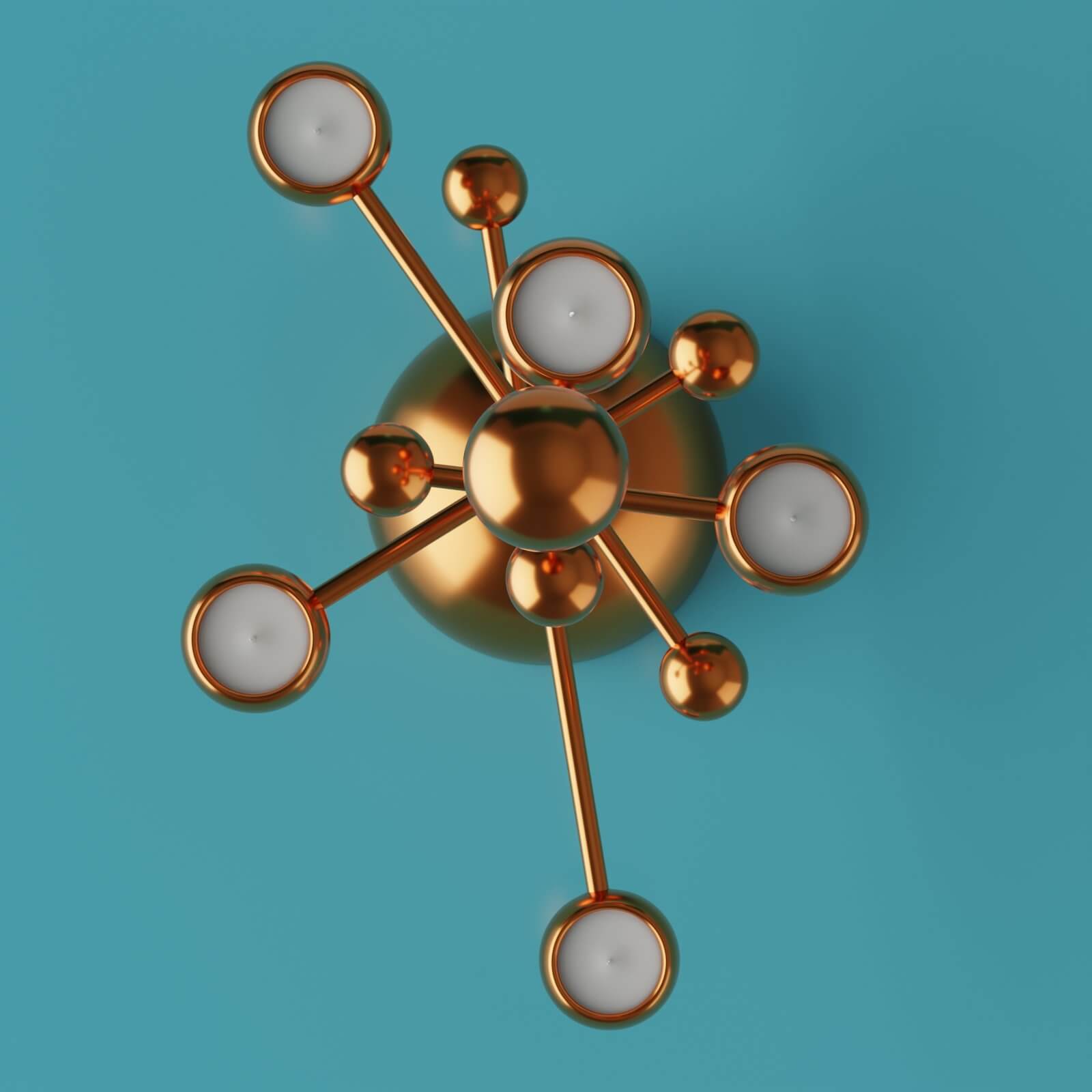 Teluria Candelabra - 3D Model by cagatay_cetin