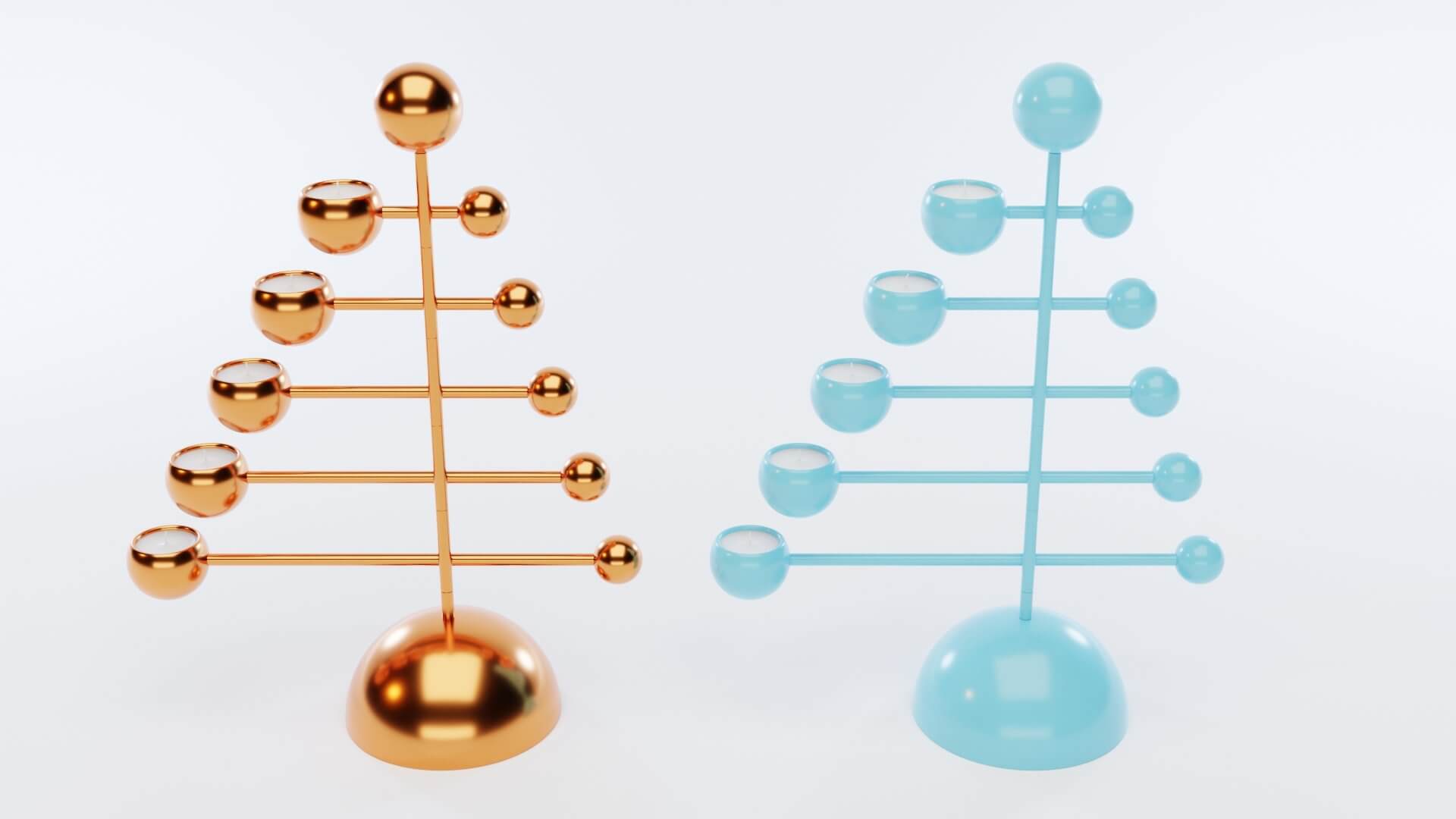 Teluria Candelabra - 3D Model by cagatay_cetin