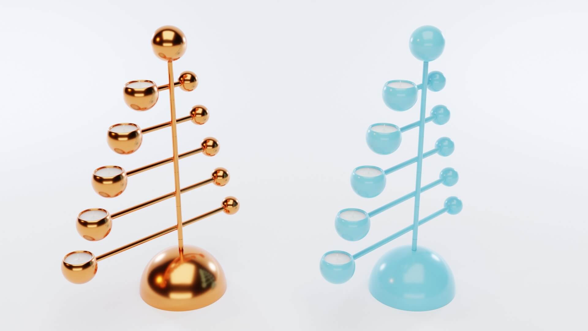 Teluria Candelabra - 3D Model by cagatay_cetin