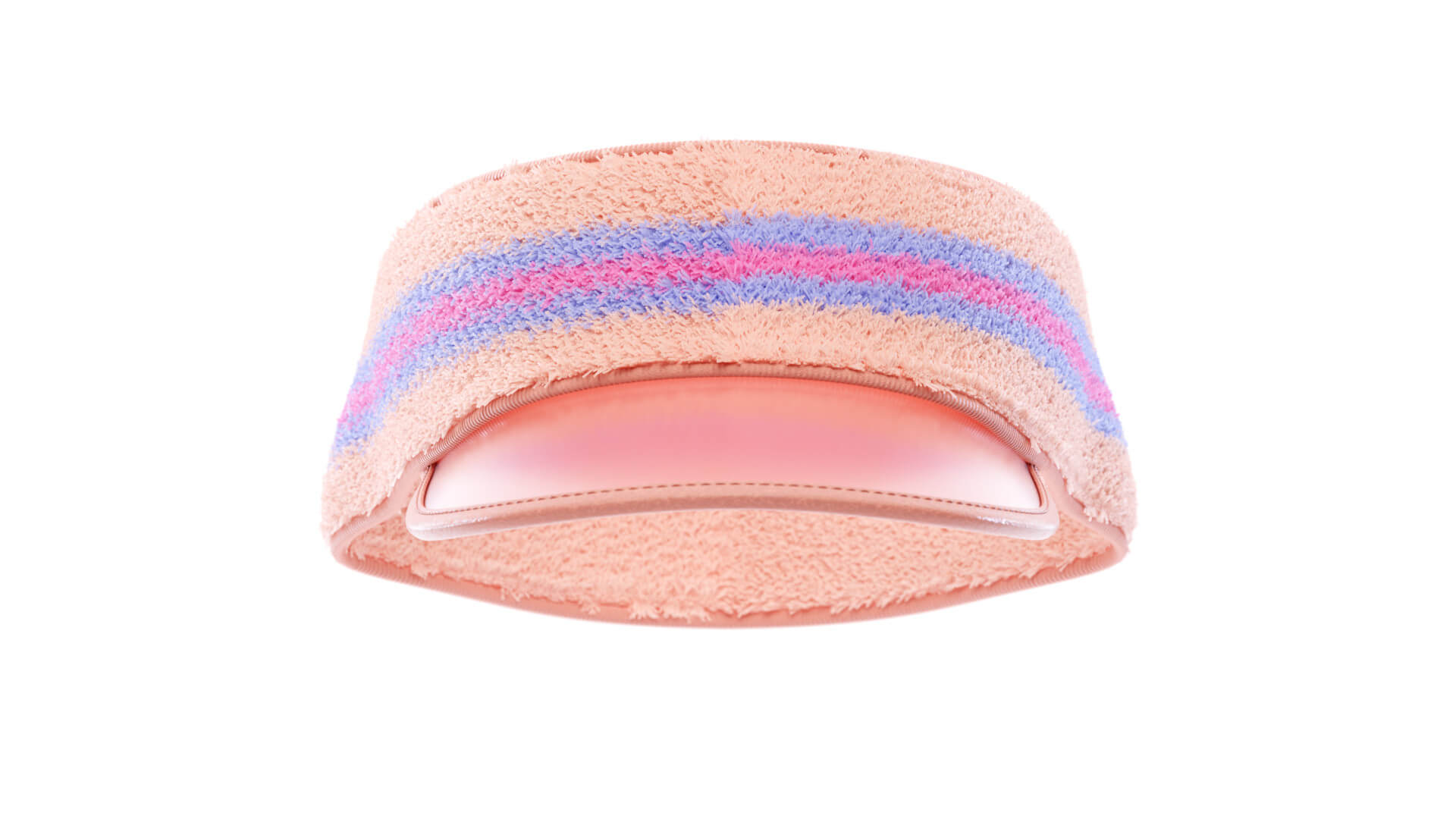 Terry Cloth Visor Cap - 3D Model by cagatay_cetin