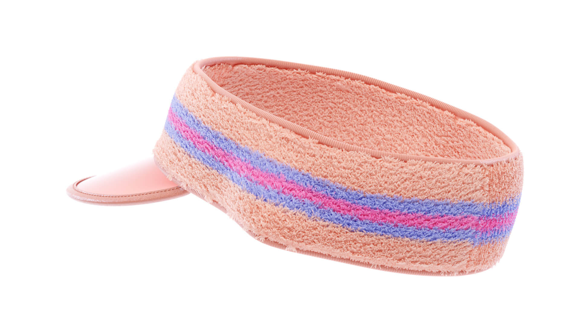 Terry Cloth Visor Cap - 3D Model by cagatay_cetin