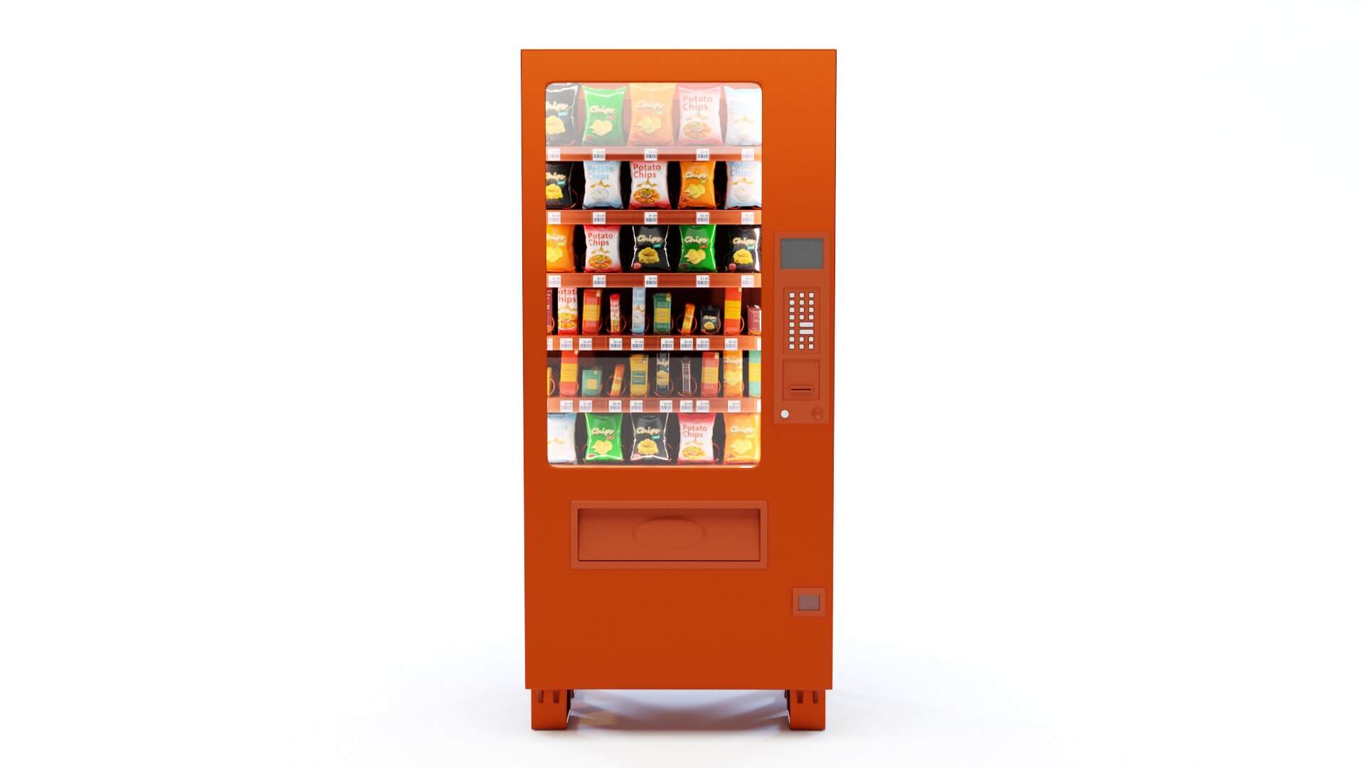 Vending Machine - 3D Model by cagatay_cetin