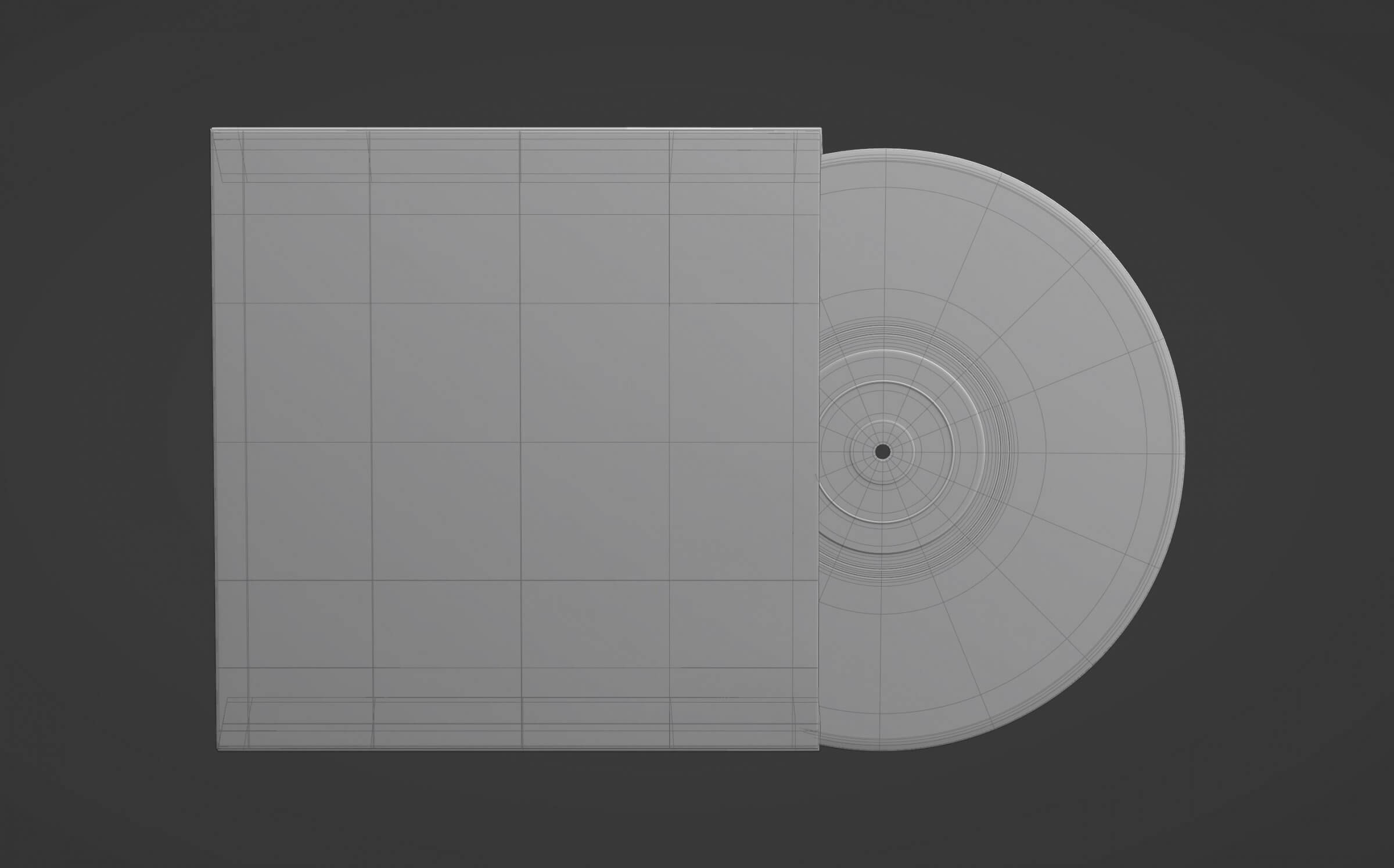 Vinyl Record - 3D Model by cagatay_cetin