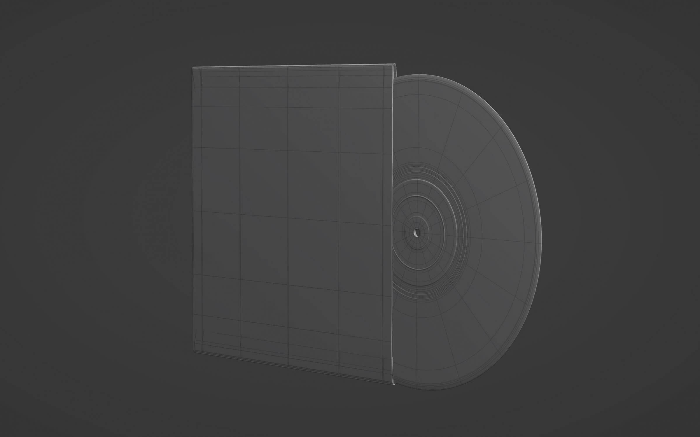 Vinyl Record - 3D Model by cagatay_cetin