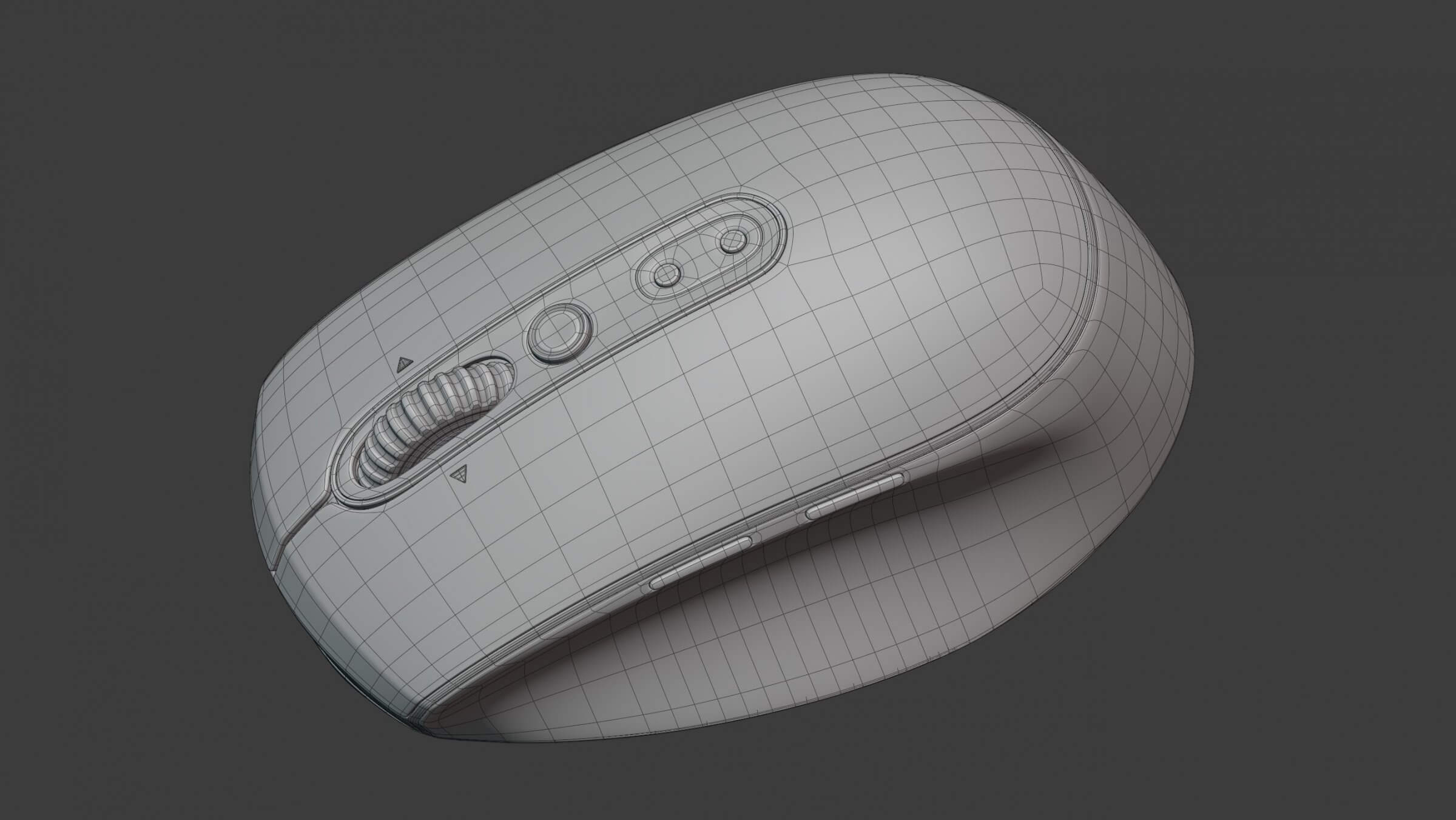 Wireless Mouse - 3D Model by cagatay_cetin